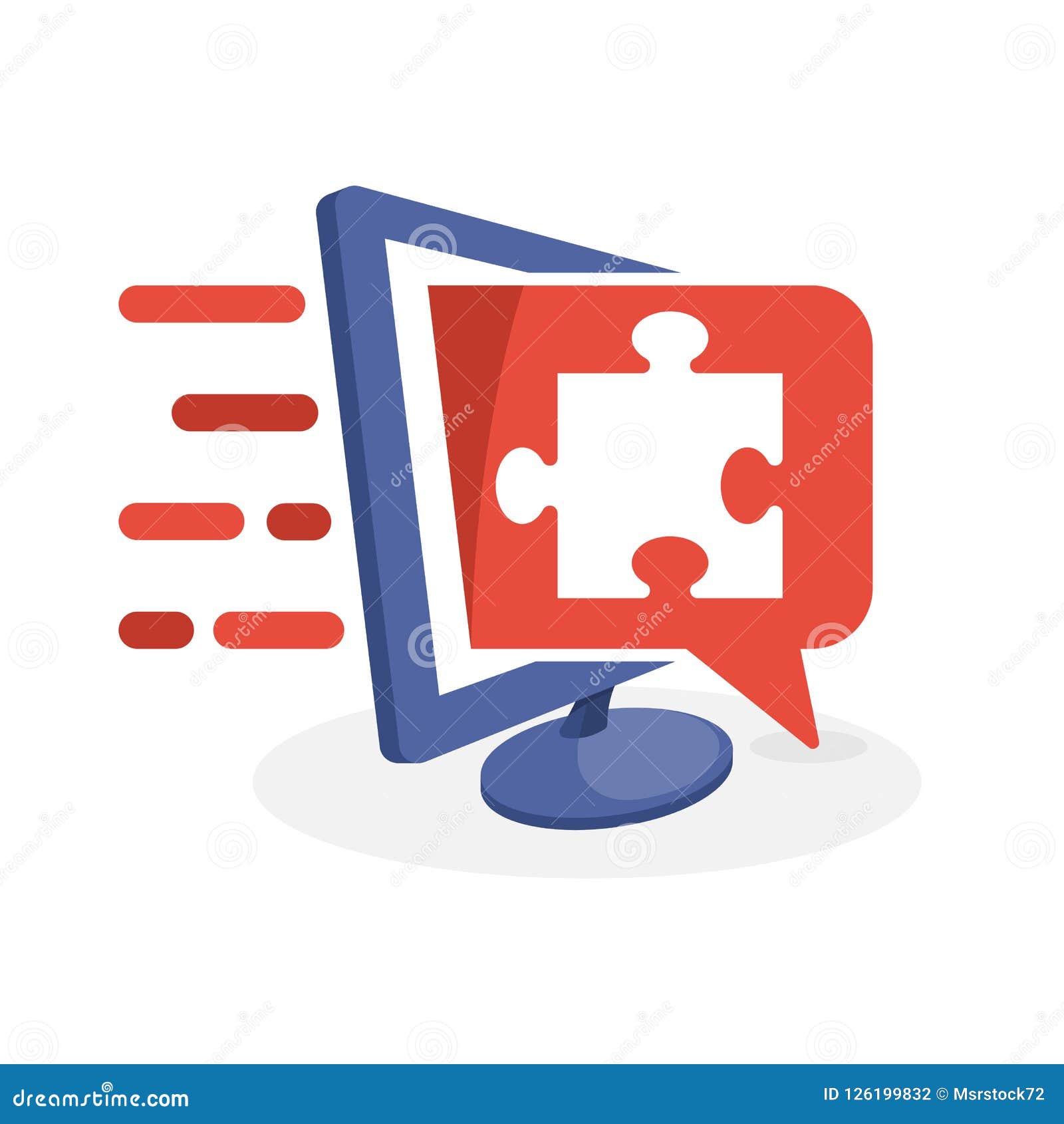 Vector Icon Illustration with Digital Media Concepts about Problem ... Vector Icon Illustration with Digital Media Concepts about Problem ...