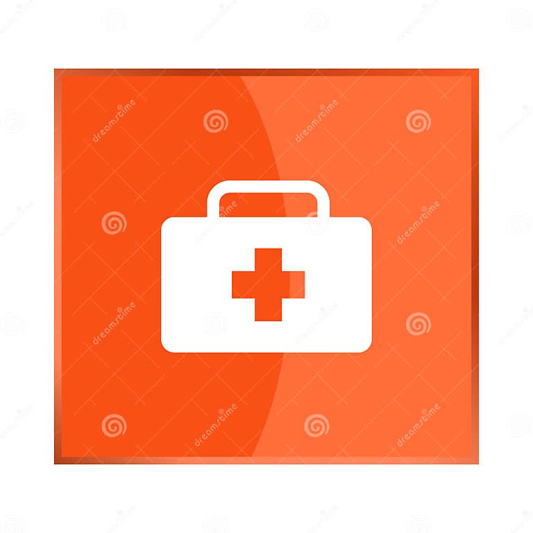 Vector Icon Indicates the Presence of First-aid. Doctor Stock Vector ...