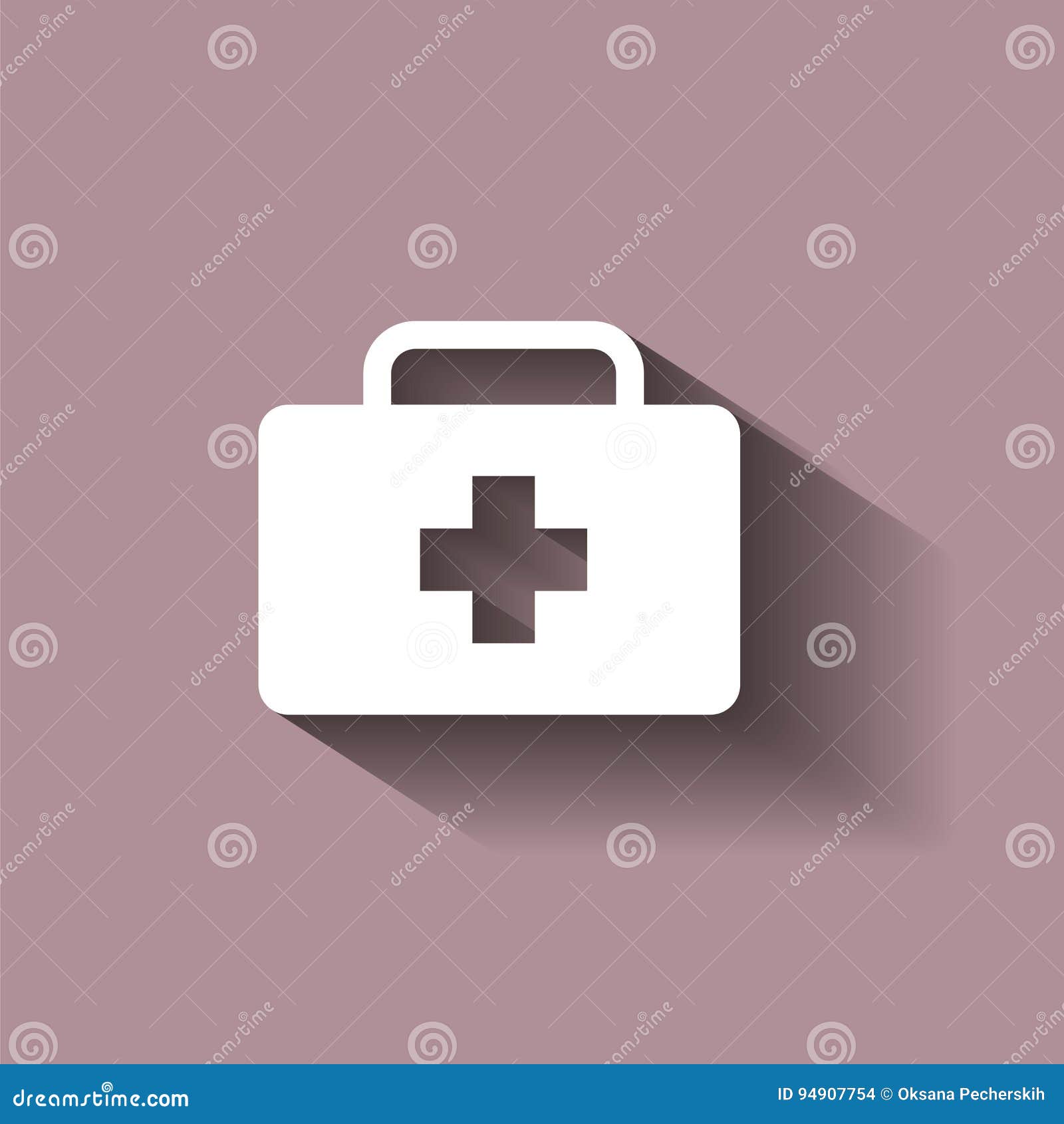 Vector Icon Indicates the Presence of First-aid. Doctor Stock Vector ...
