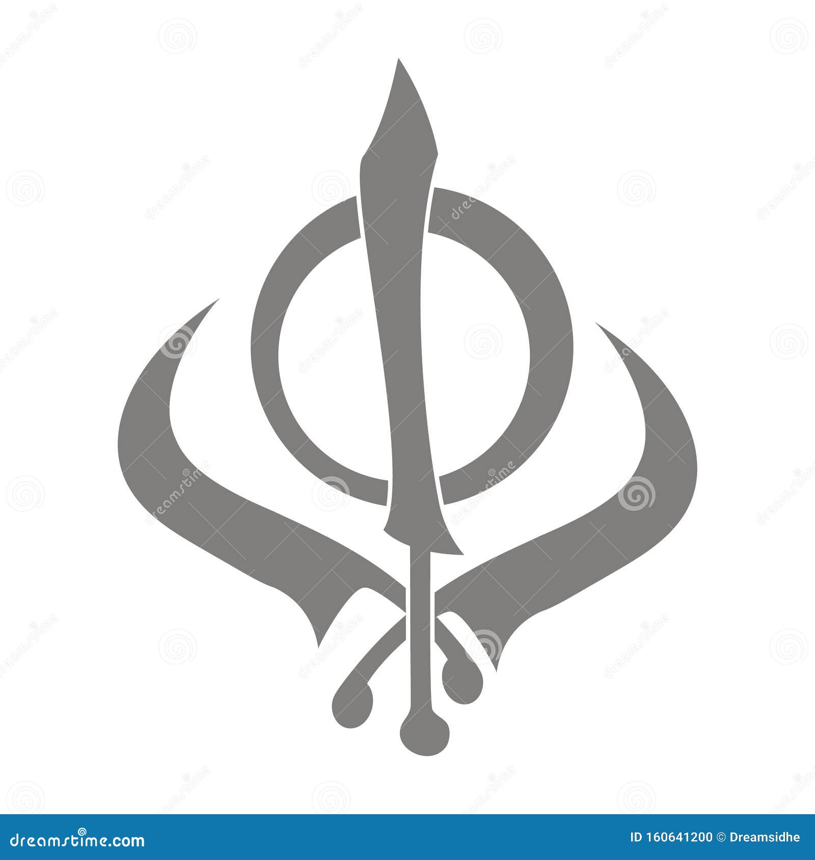 Khanda With Wings