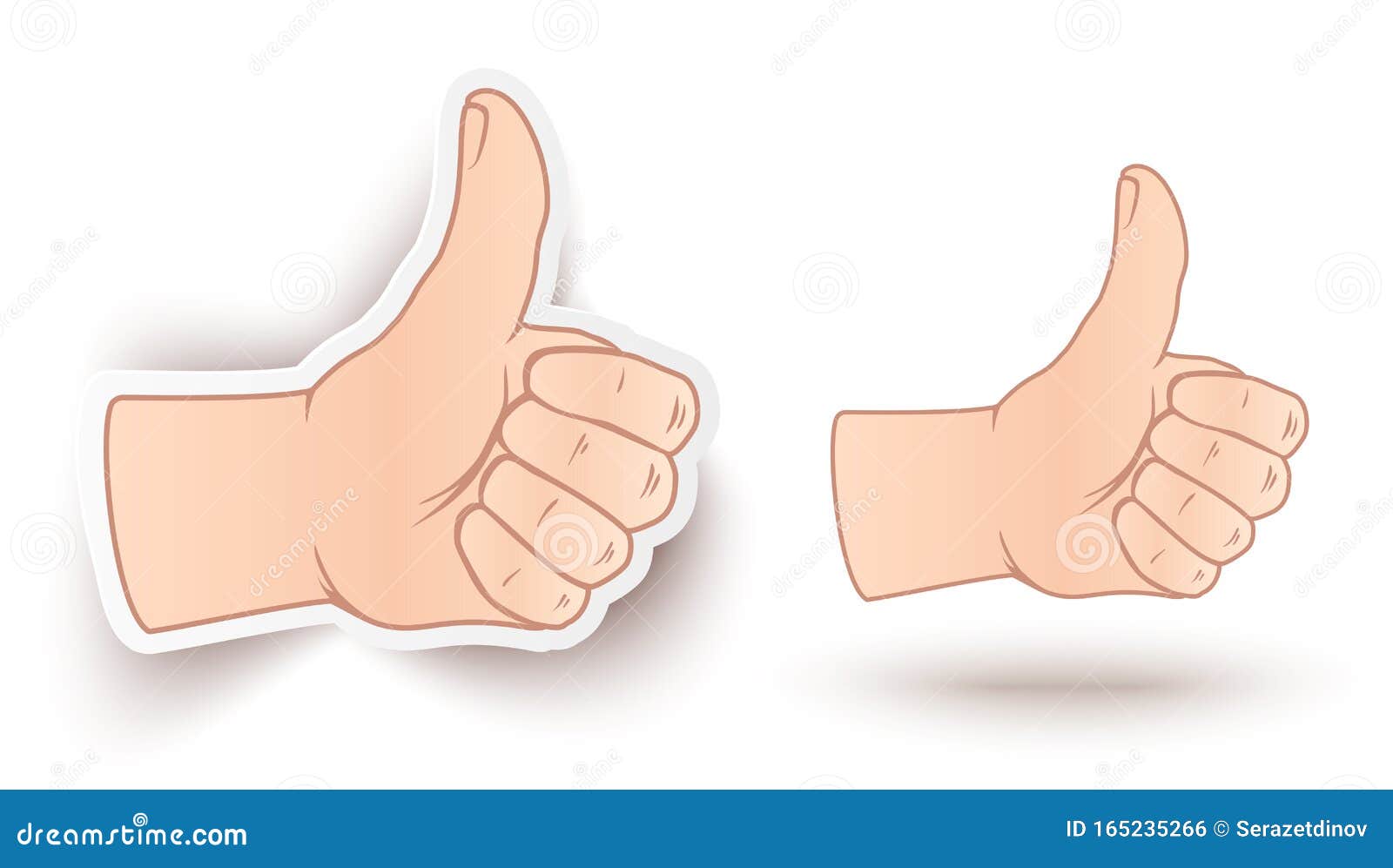 Vector icon of like stock vector. Illustration of icon - 165235266