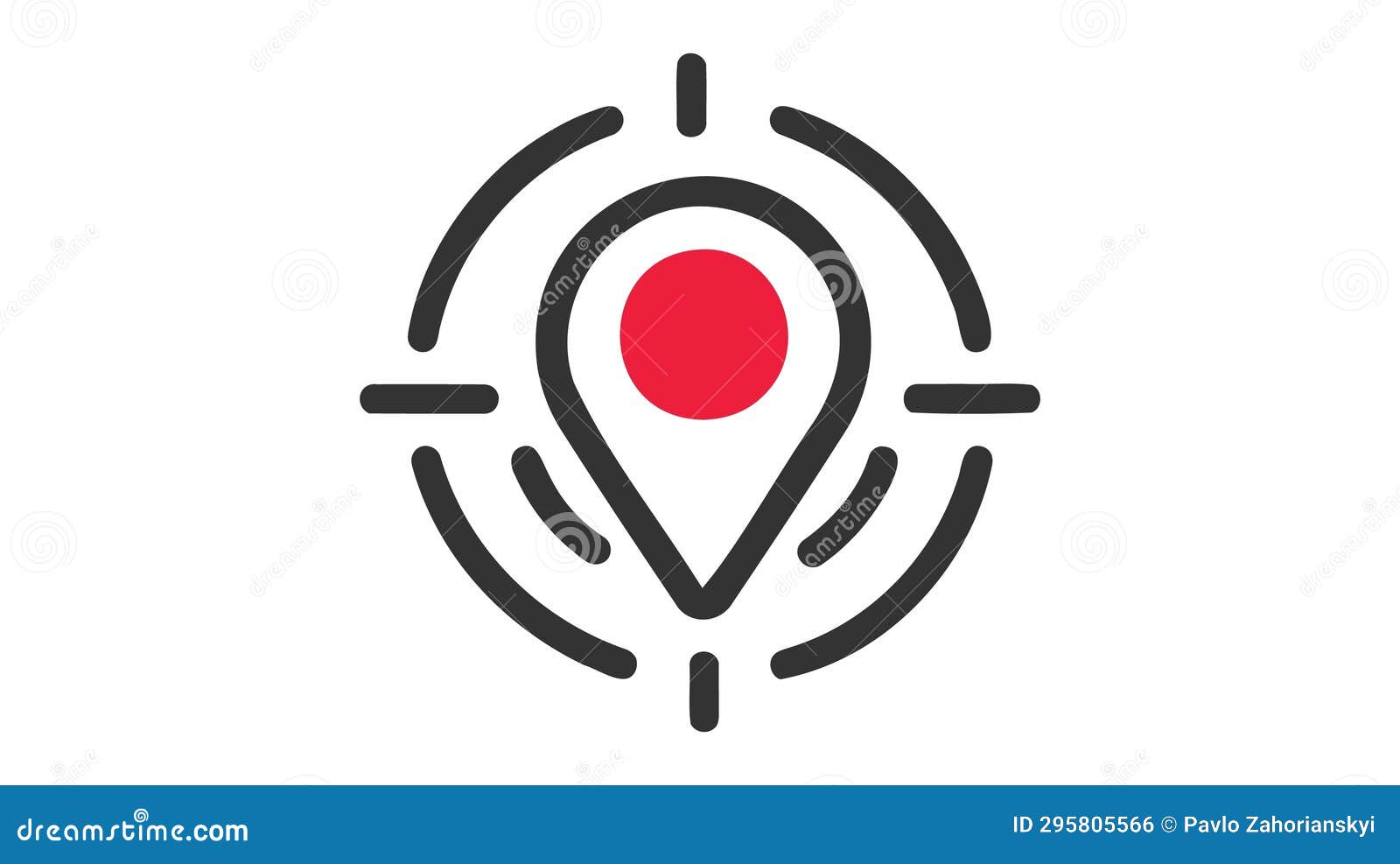 Geolocation Radar Screen Interface, Gps Technology Screen, Location On ...