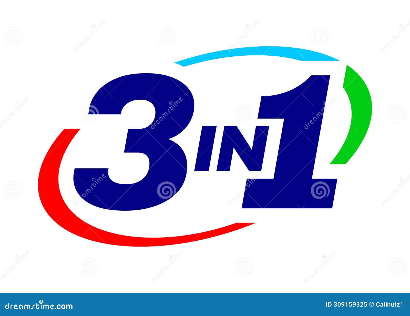 3in1 Vector Icon Logo Badge. 3 in 1 Concept Illustration for Packaging ...