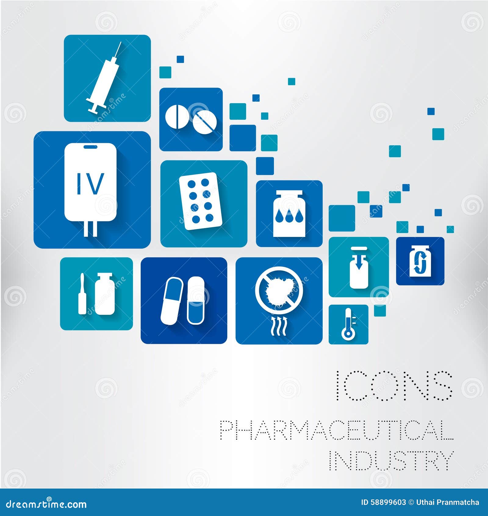 Vector Icon for Medical and Pharmaceutical Stock Vector - Illustration ...