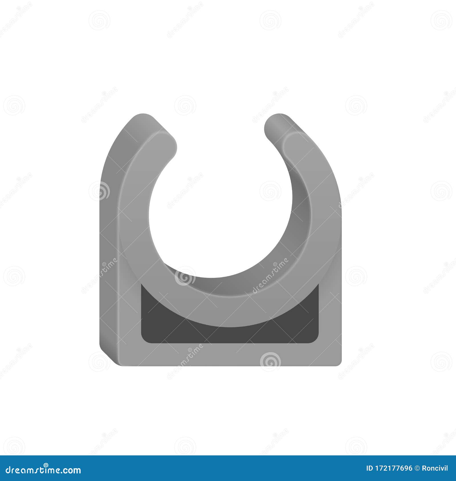 Pipe support icon stock vector. Illustration of piping - 172177696