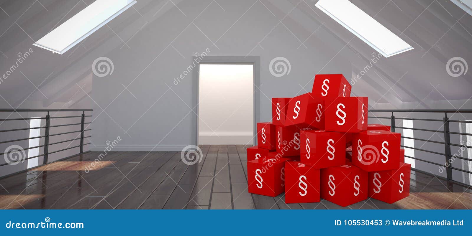 Composite Image of Icon of Section Symbol Stock Illustration ...