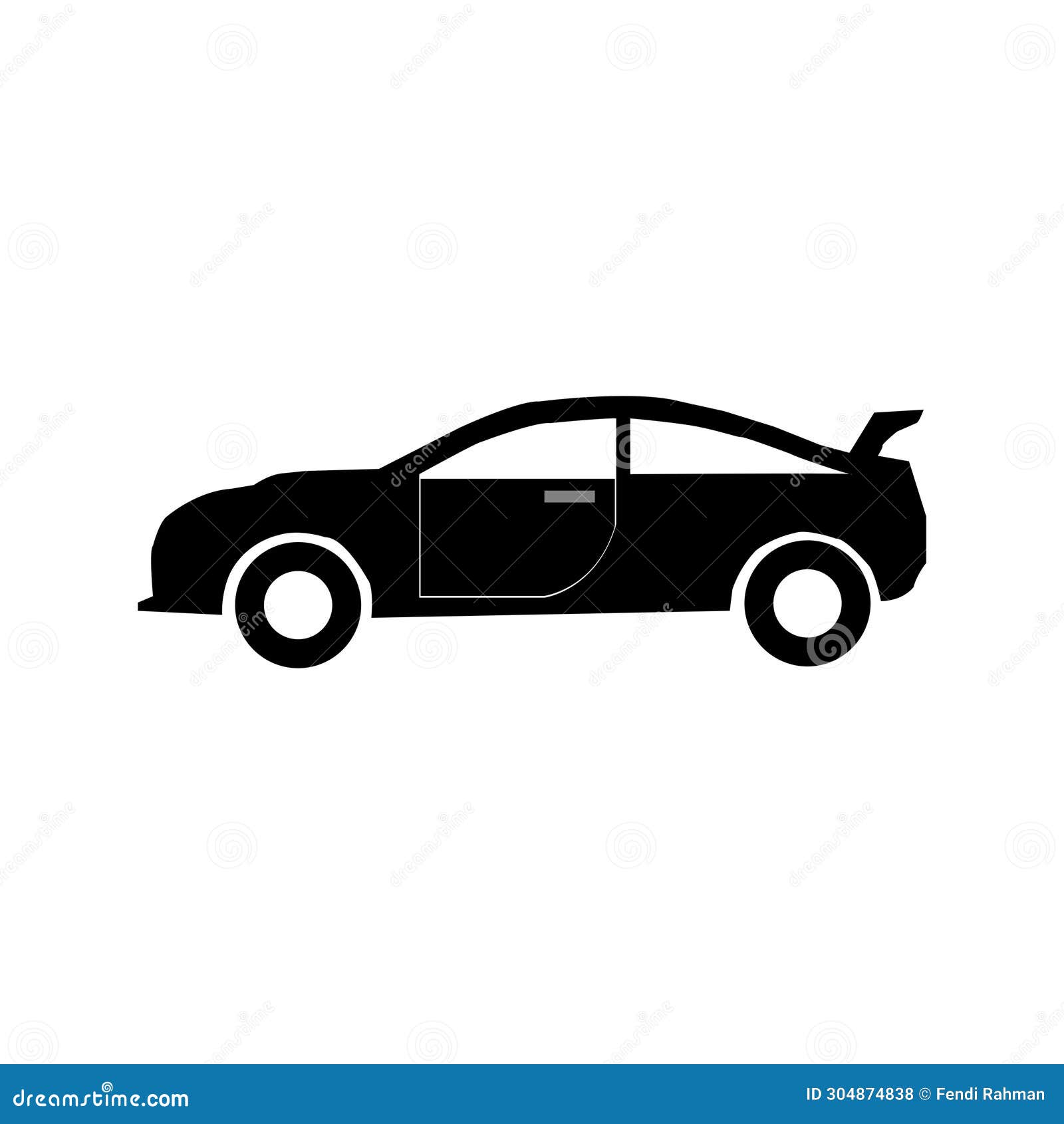 Vector Icon Sedan Car Illustration Symbol Stock Illustration ...