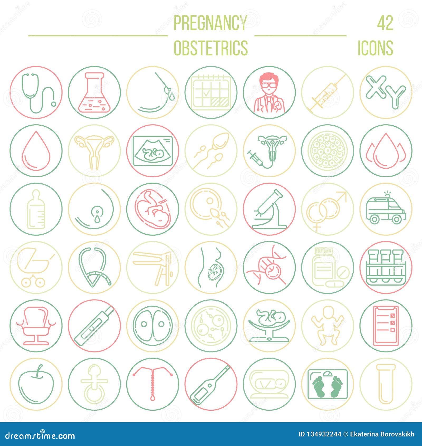 Vector icon set stock vector. Illustration of carriage - 134932244