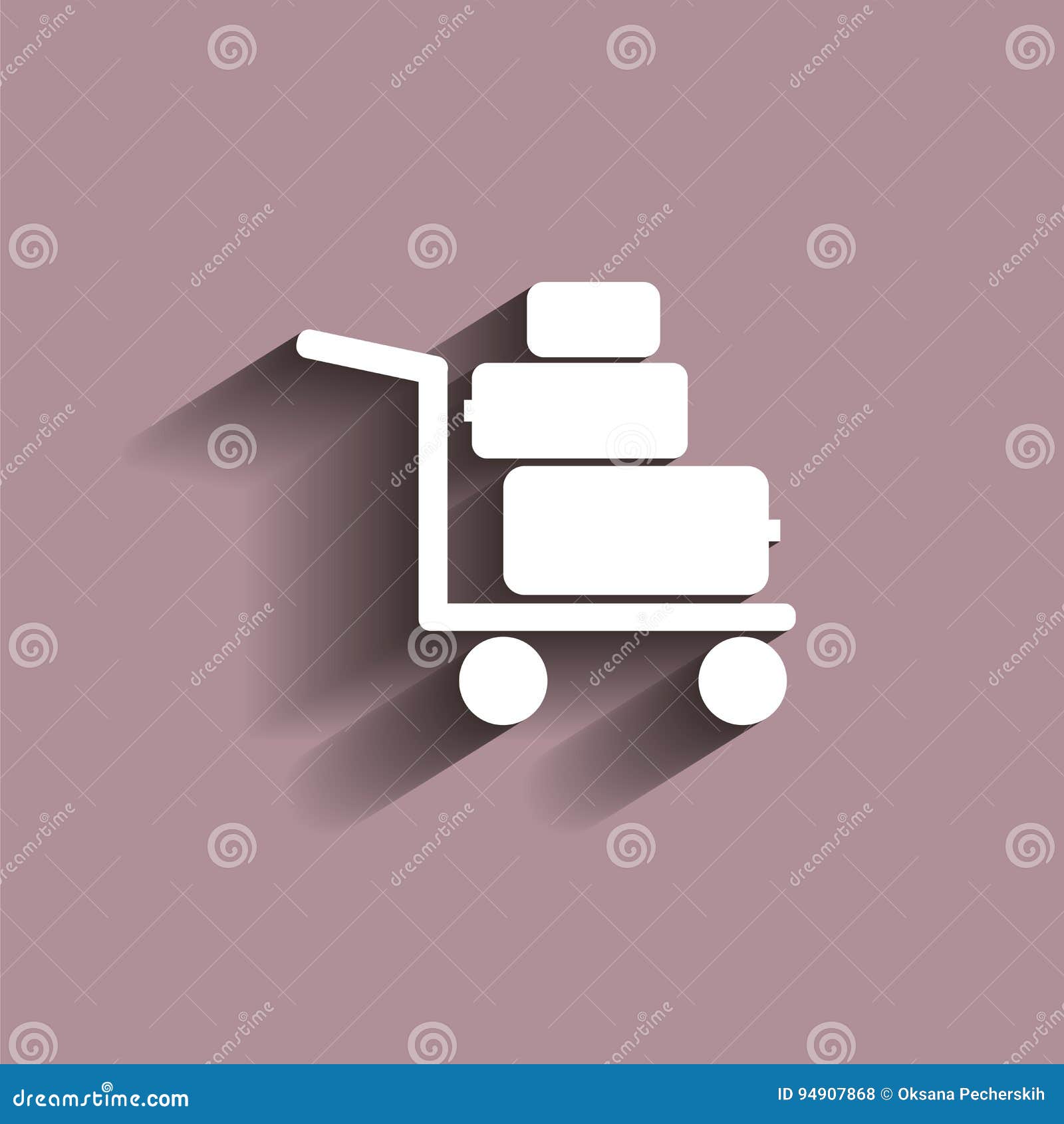 Vector Icon Shows the Presence of Porters. Vector Icon Stock Vector ...