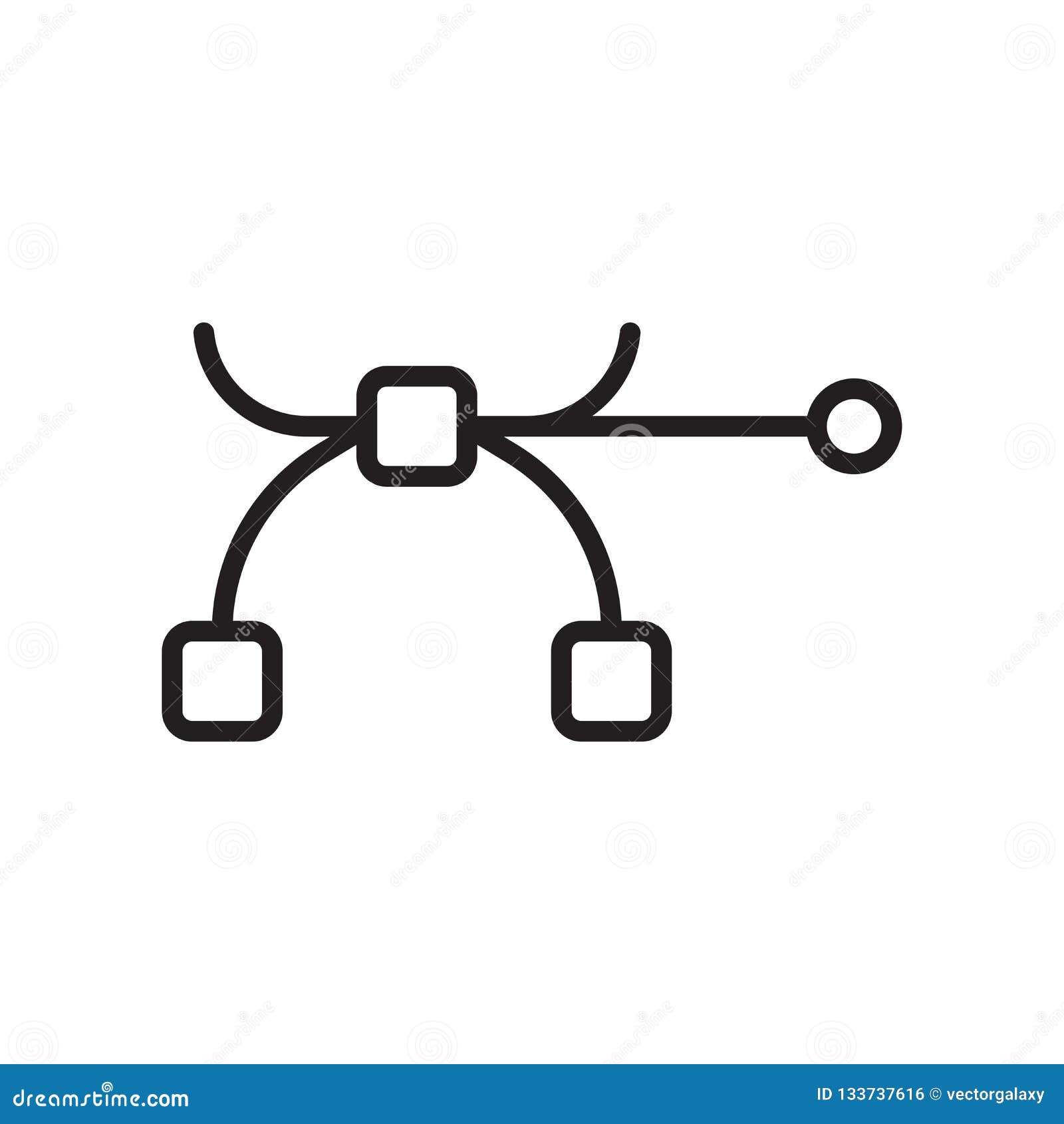 Vector Icon Vector Sign and Symbol Isolated on White Background Stock ...