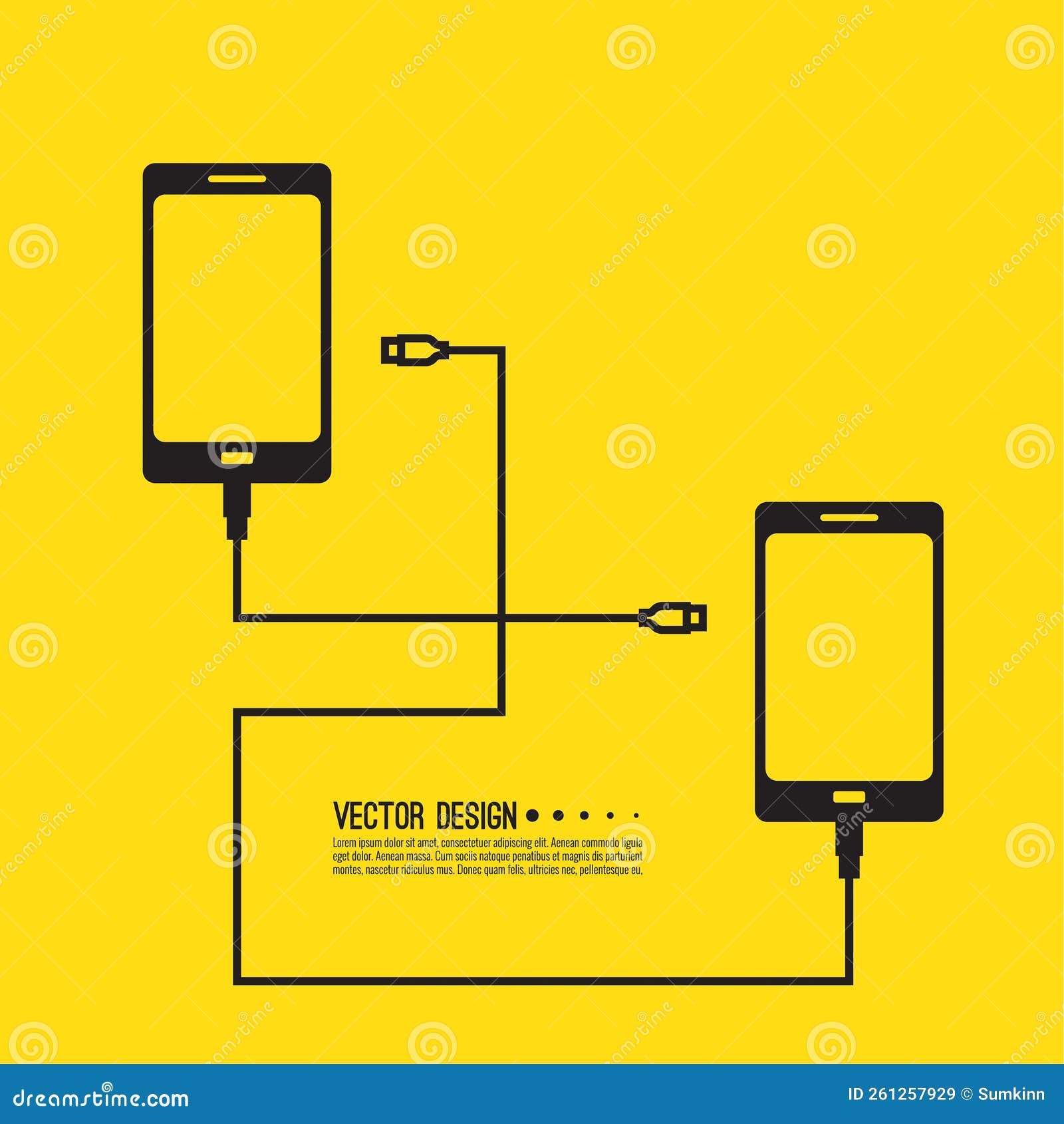 Vector icon of smartphone stock vector. Illustration of cellphone ...