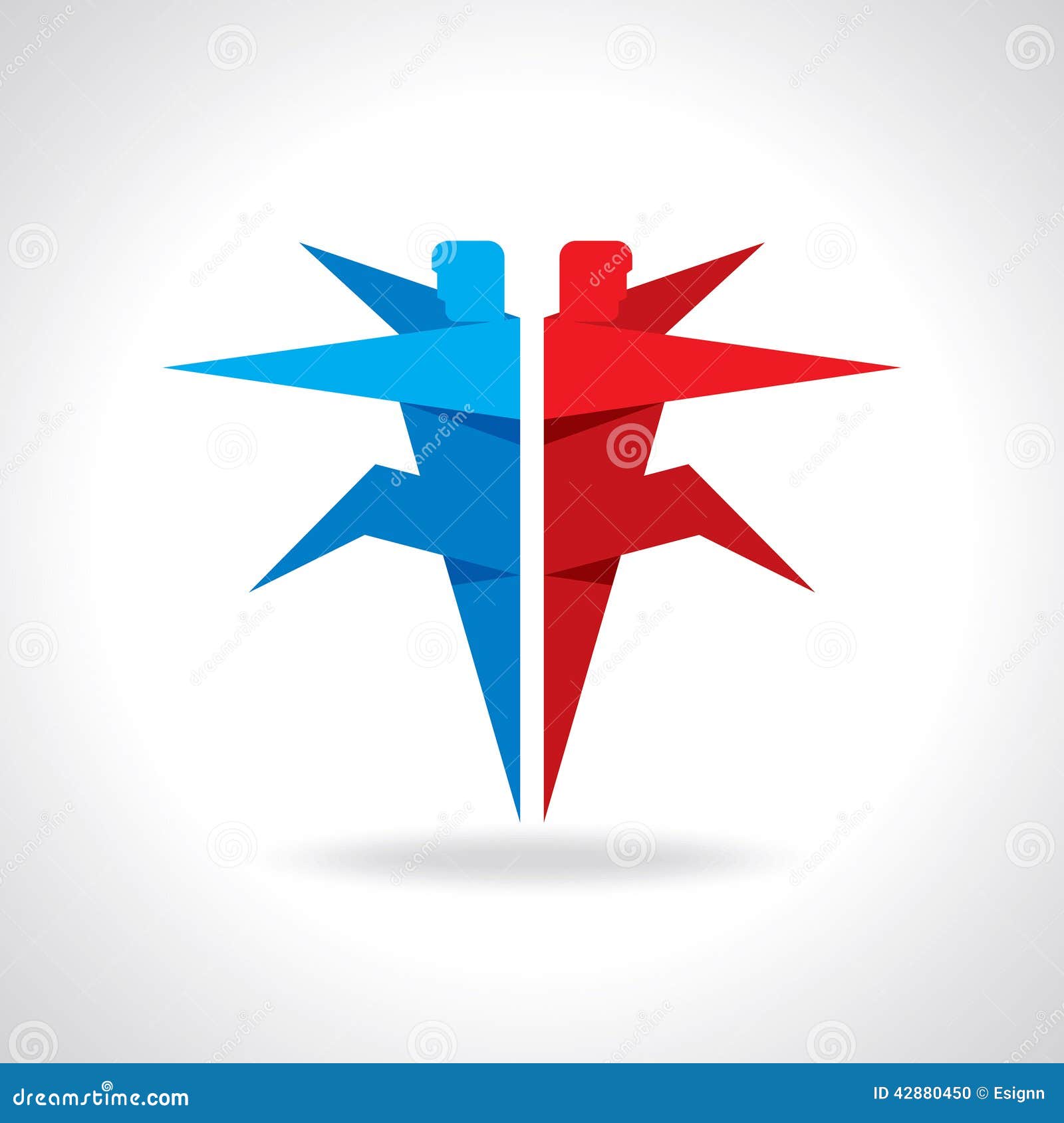 Teamwork Hugging People Around World Logo Vector Illustration ...