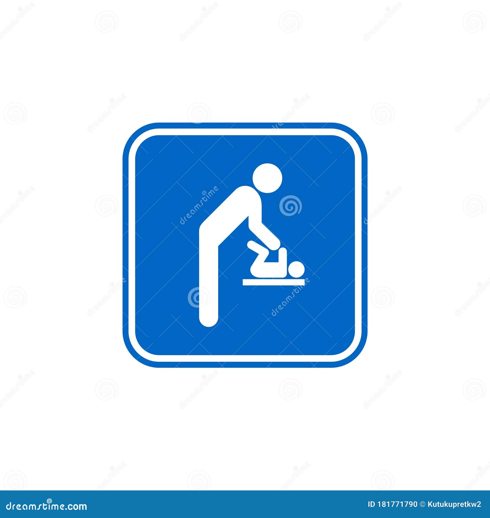 Vector Icon Template - Changing Diaper Illustration Design. Vector EPS ...