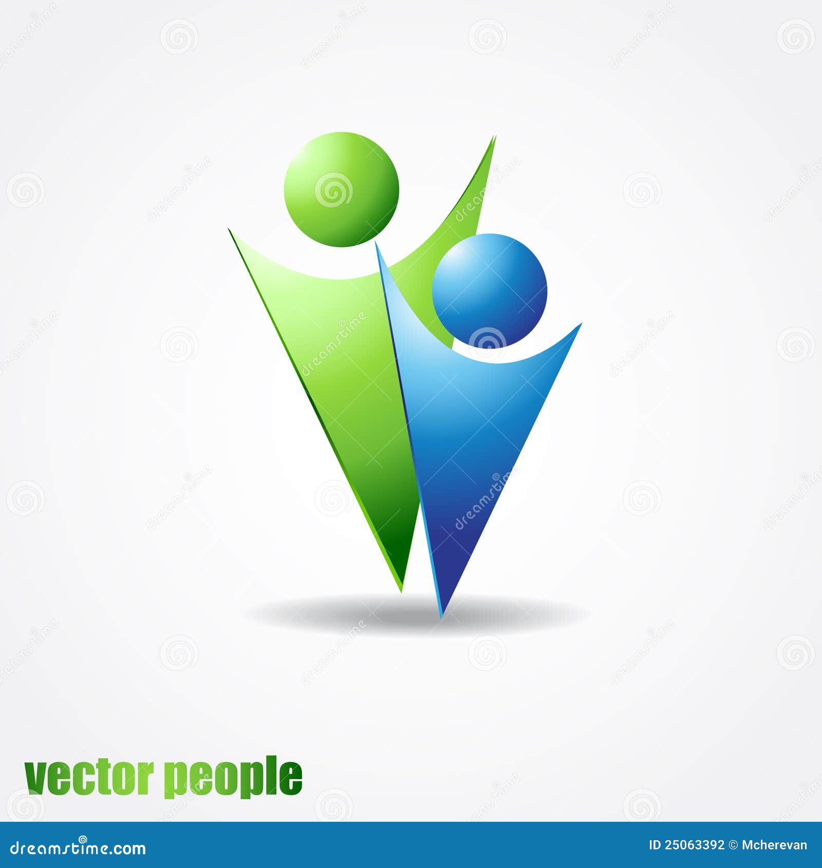 Vector icon of two people stock vector. Illustration of people - 25063392