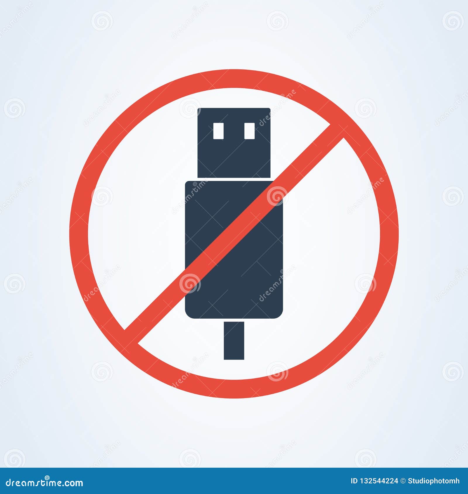 Vector Icon Usb Cable. Delete Flash Usb Cable Stock Vector ...