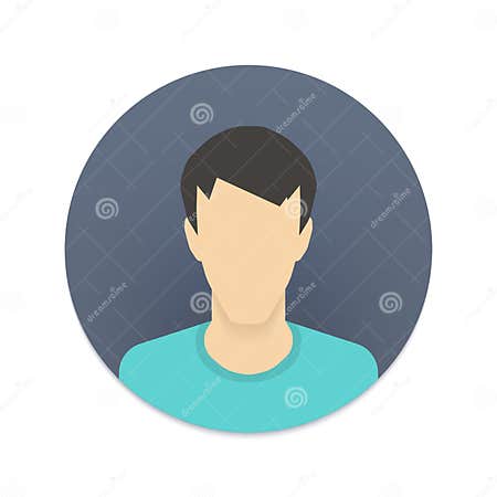 Vector Icon of User Avatar for Web Site or Mobile Stock Vector ...