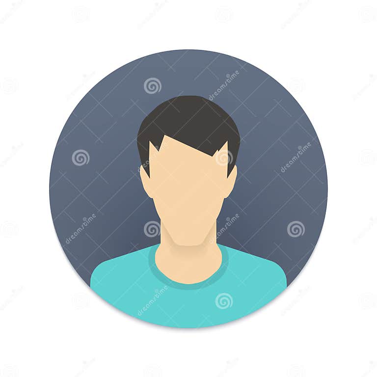 Vector Icon of User Avatar for Web Site or Mobile Stock Vector ...