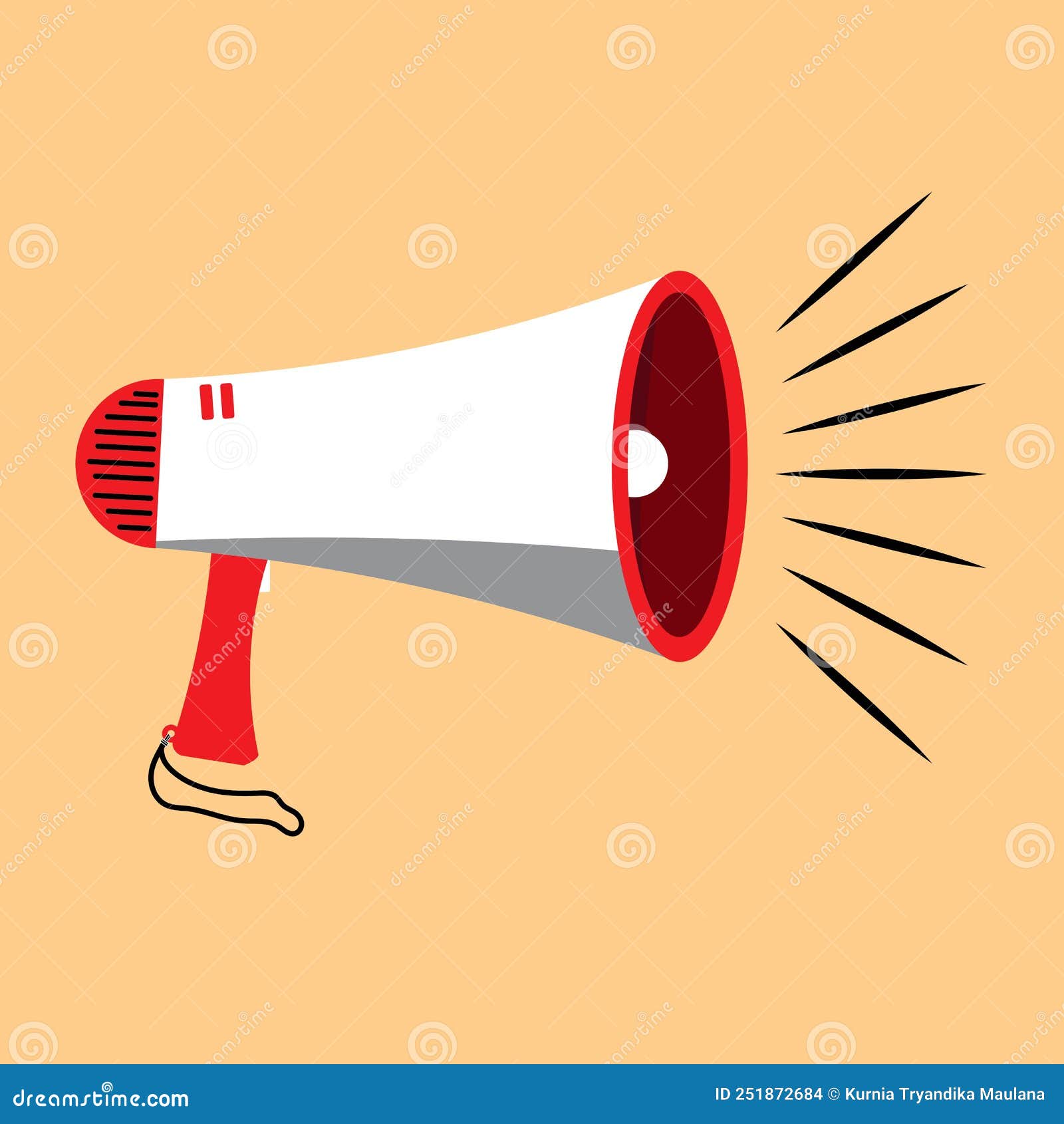 Vector Icon White and Red Demonstration Toa Illustration Stock Vector ...