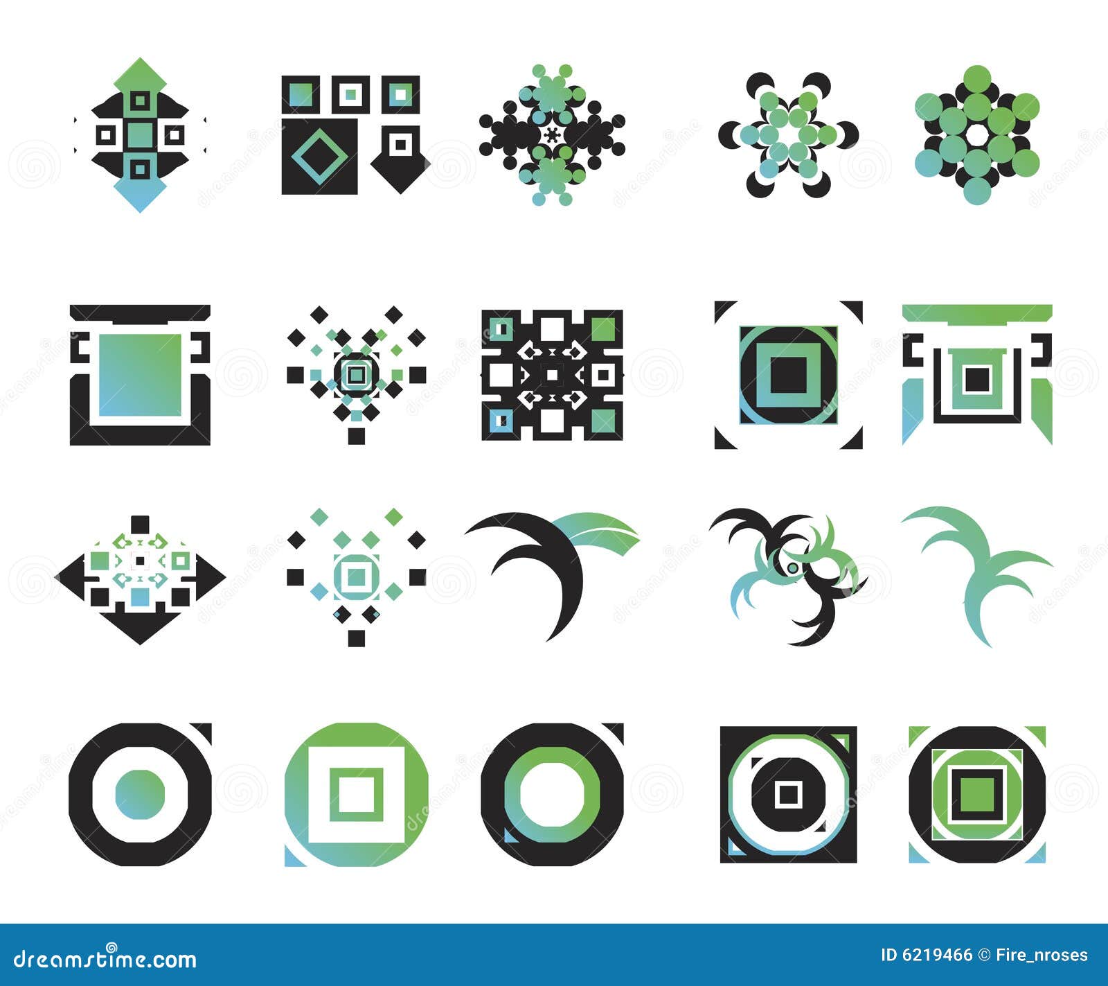 Vector icons - elements 1 stock vector. Illustration of inside - 6219466