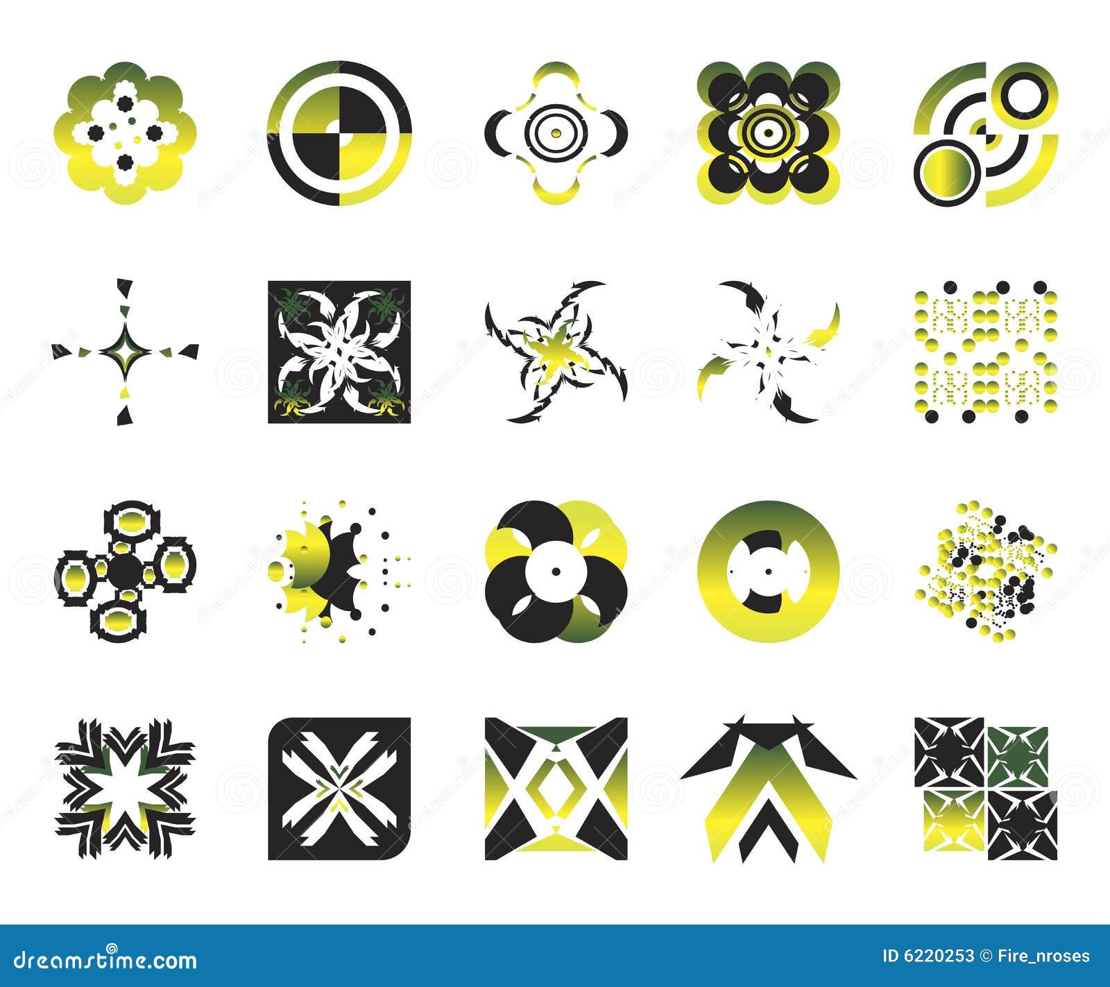 Vector icons - elements 8 stock vector. Illustration of black - 6220253