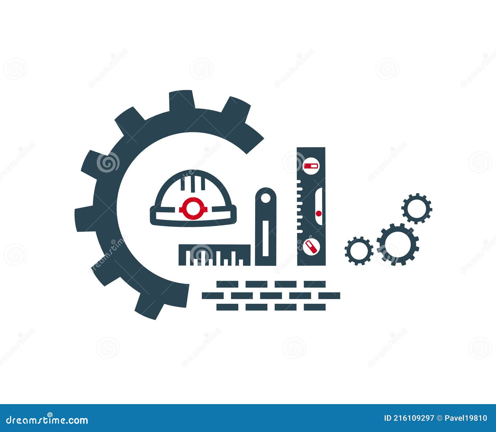 Vector Icons, Logo for Repair and Installation and Construction Work ...