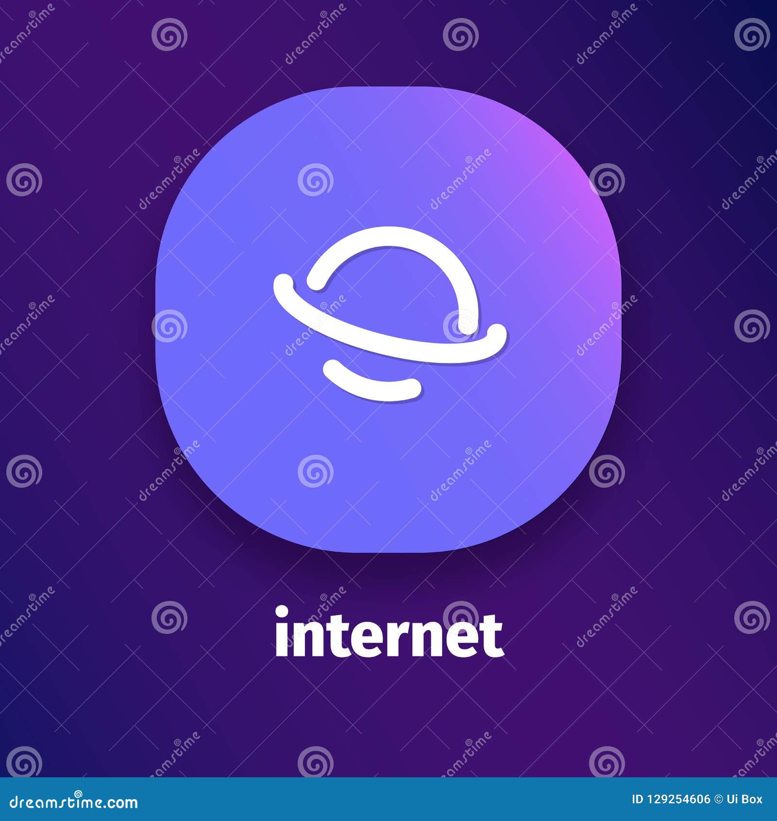 Vector Icons for Mobile and Web Stock Illustration - Illustration of ...