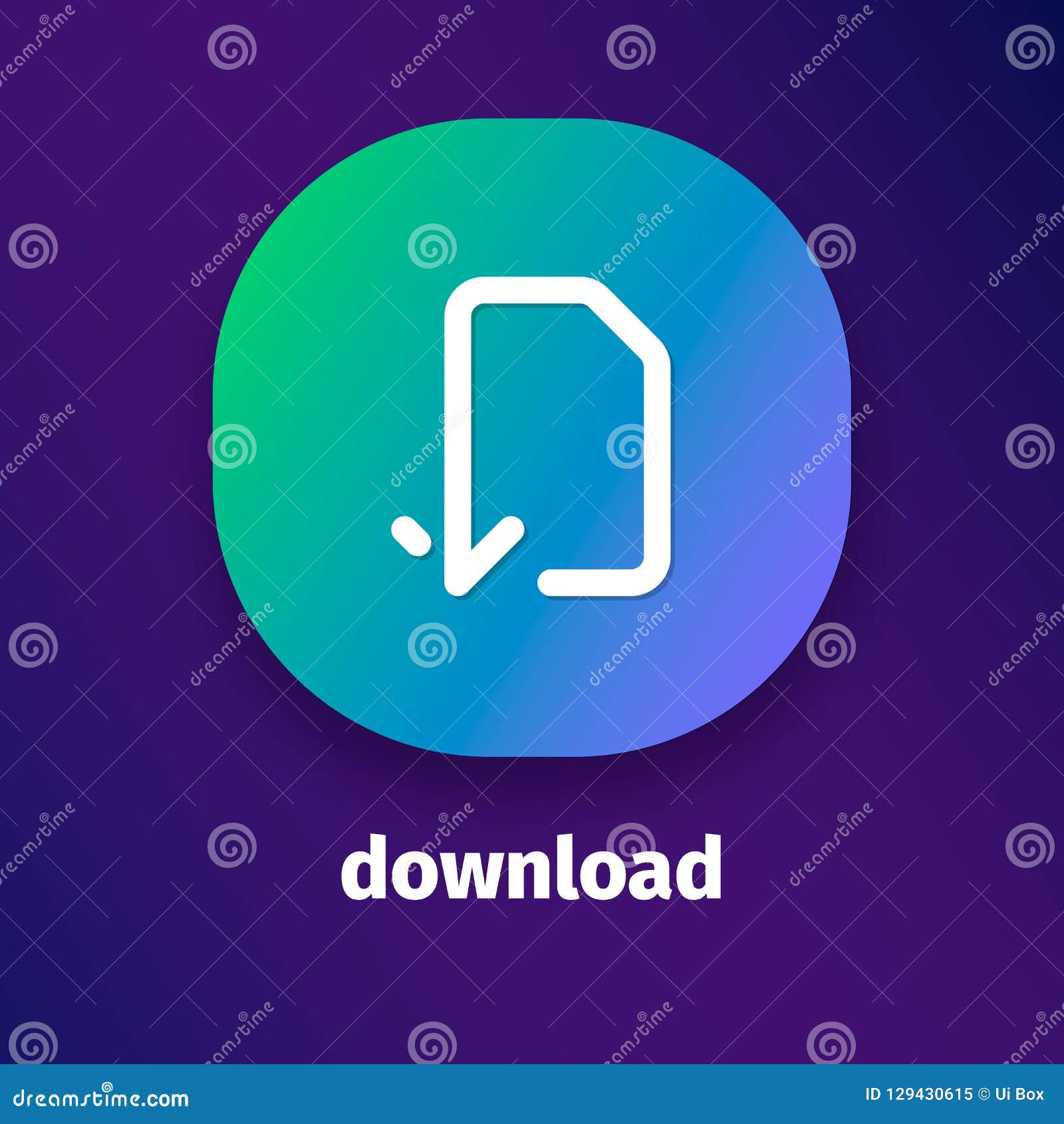 Vector Icons for Mobile and Web Stock Illustration - Illustration of ...