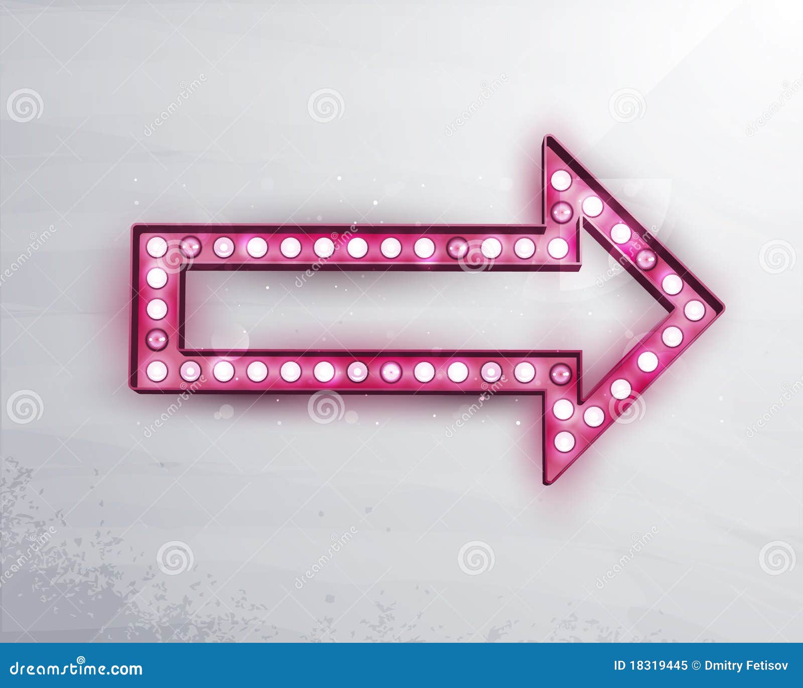 Vector Icons with a Pointer Lights. EPS10 Stock Vector - Illustration ...