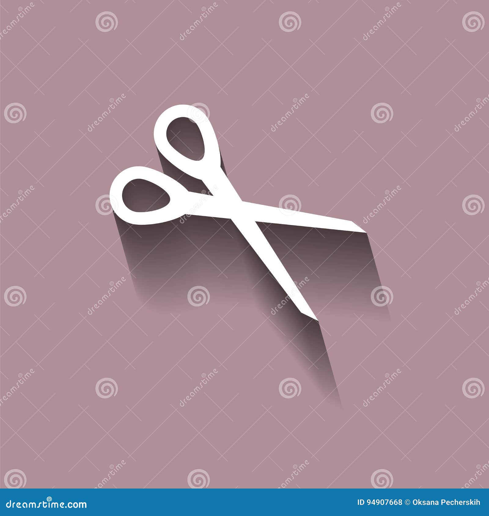 Vector icons scissors stock vector. Illustration of icons - 94907668