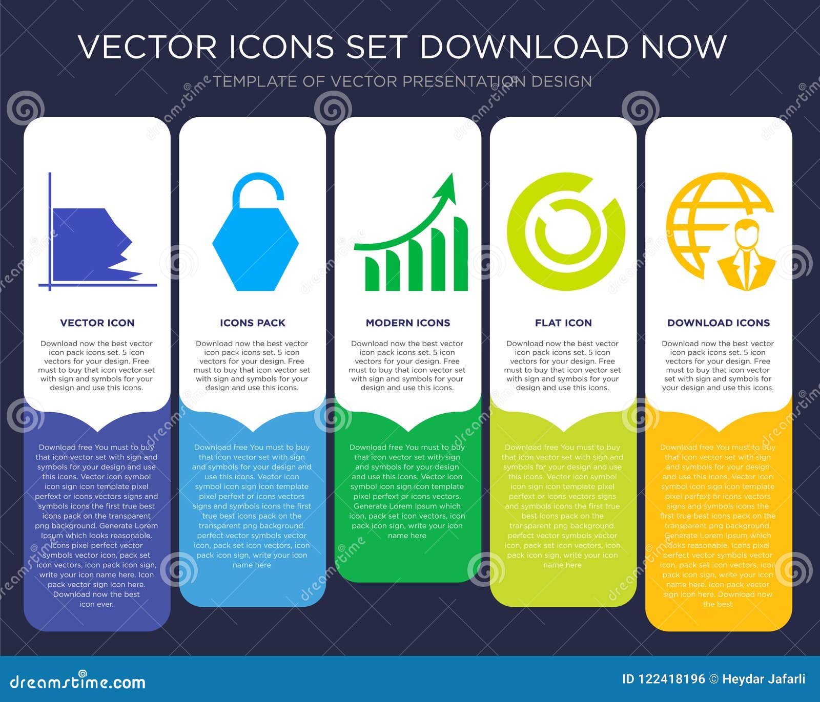 Multiple Variable Point Infographics Design Icon Vector Stock Vector - Illustration of isometric ...