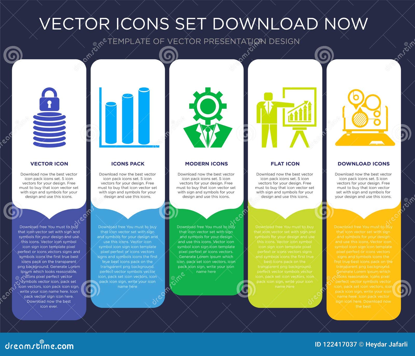 Secure Database Infographics Design Icon Vector Stock Vector ...