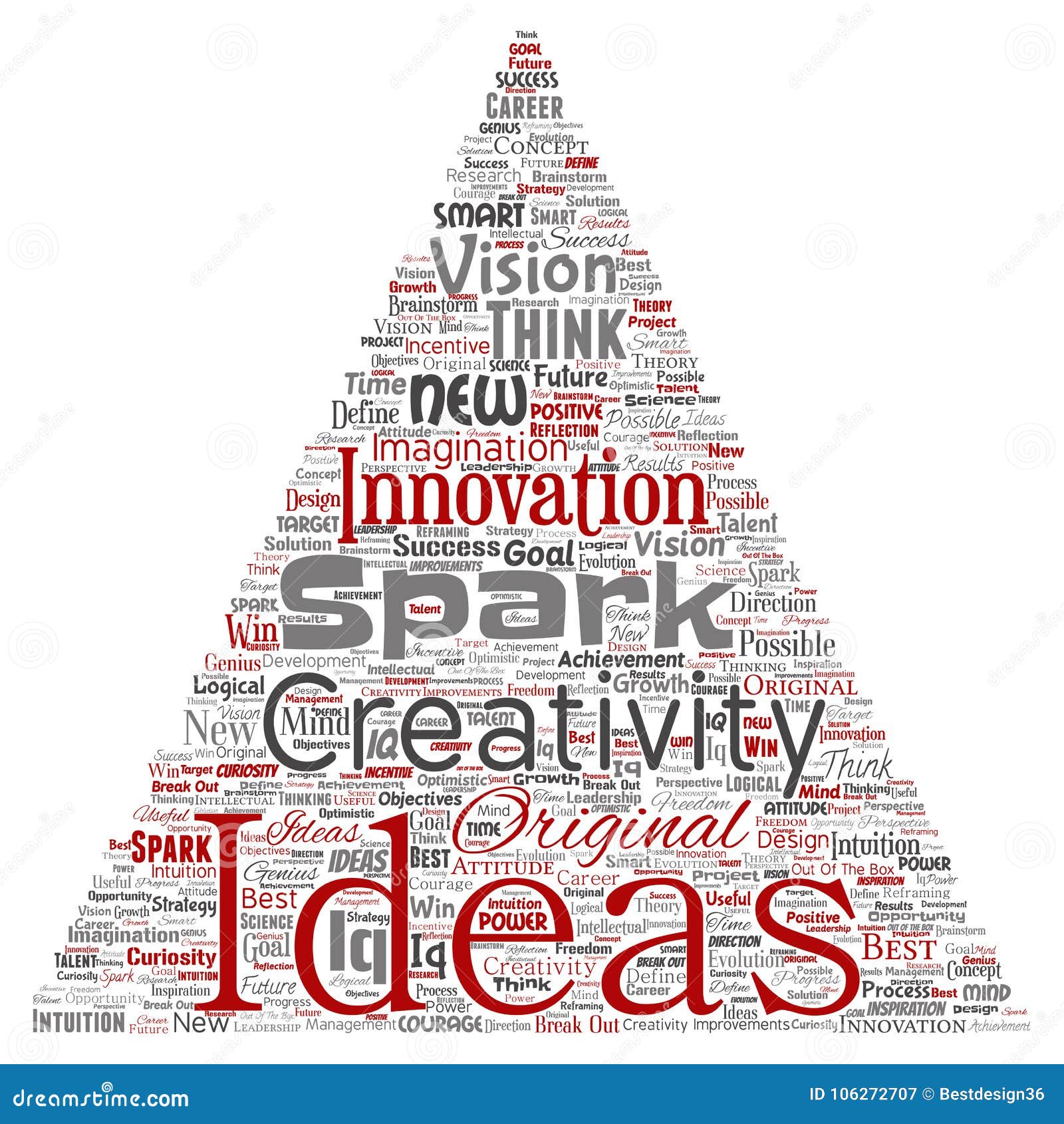 Vector Idea Brainstorming Human Triangle Arrow Stock Vector ...