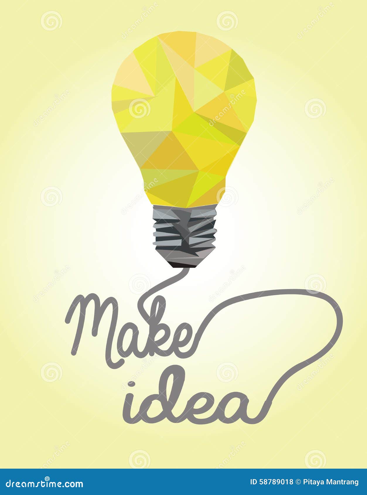 Vector idea concept stock vector. Illustration of design - 58789018