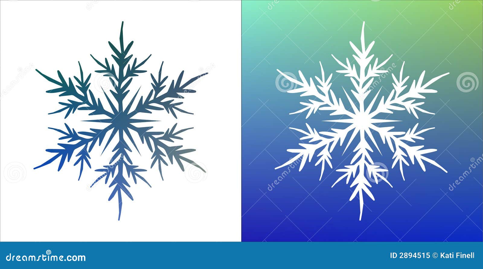 Vector il fiocco di neve illustrazione vettoriale. Illustrazione di ...