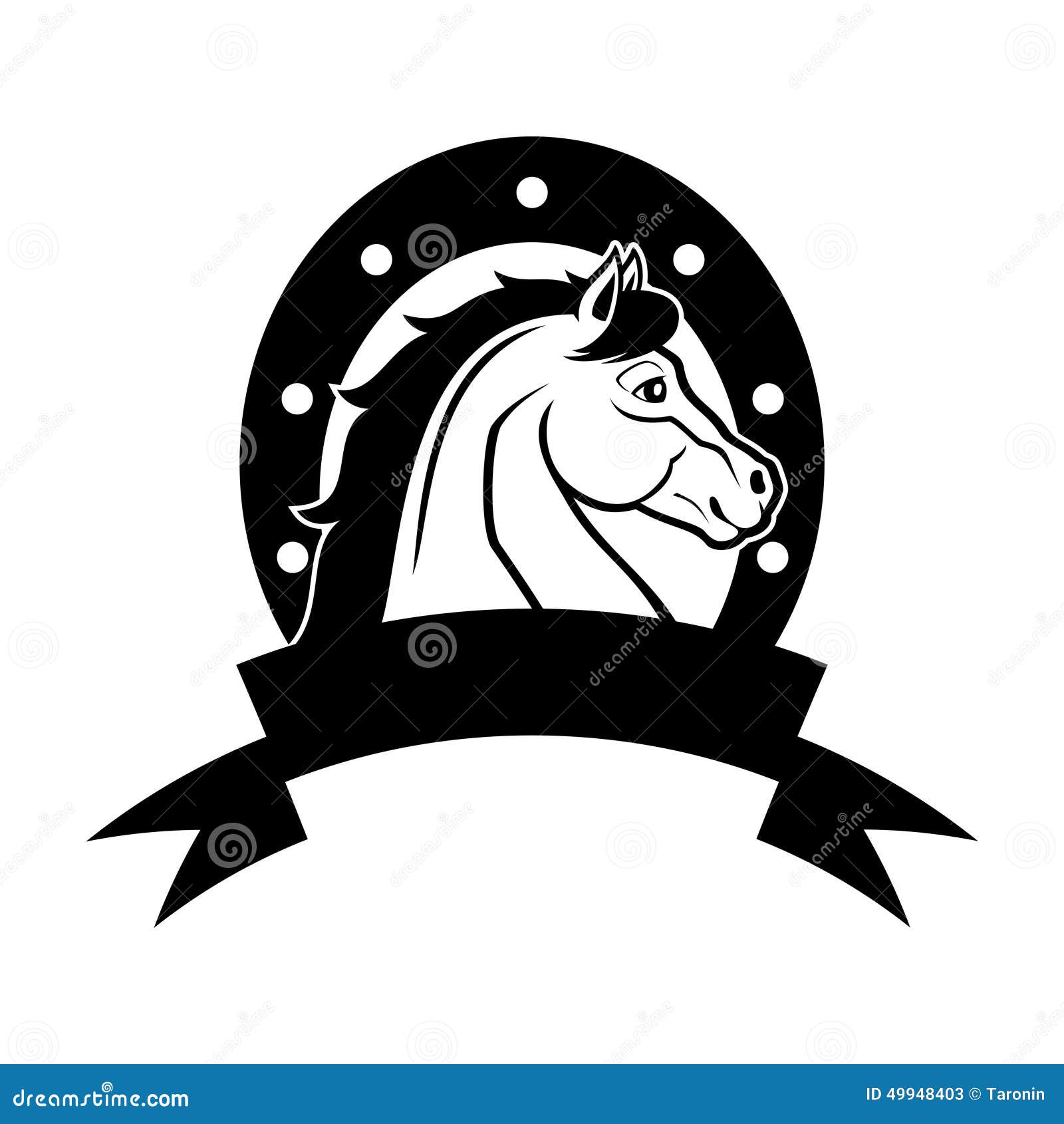 Vector il segno Cavallo illustrazione vettoriale. Illustrazione di ...