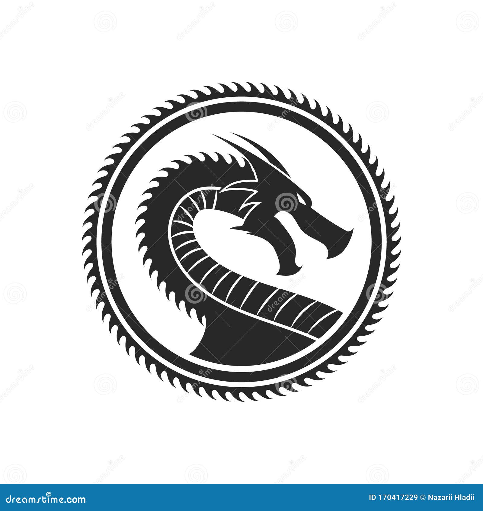 Chinese Dragon Circle