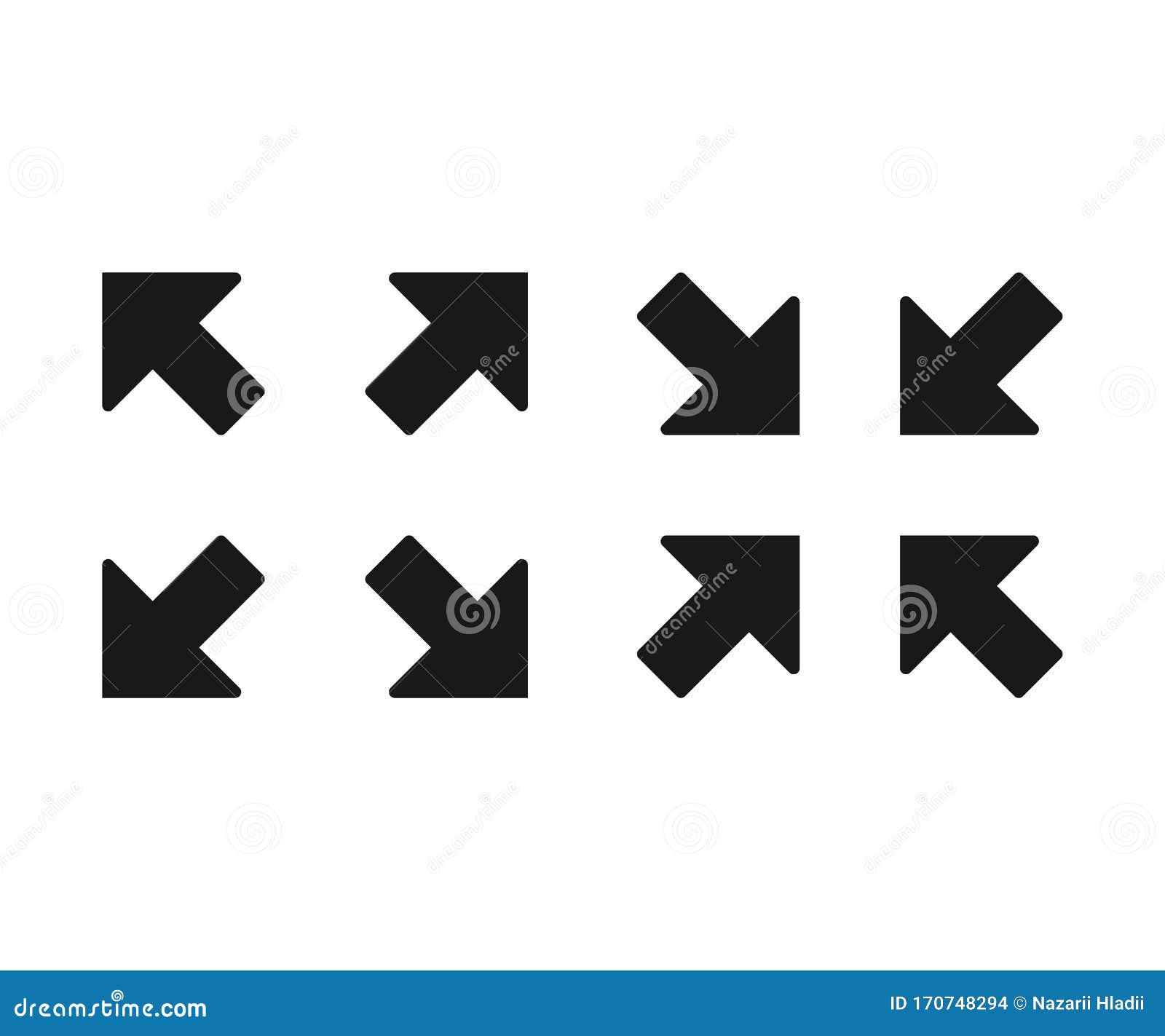 Vector Illstration of Scale Icons Set. Flat Design. Isolated. Stock ...