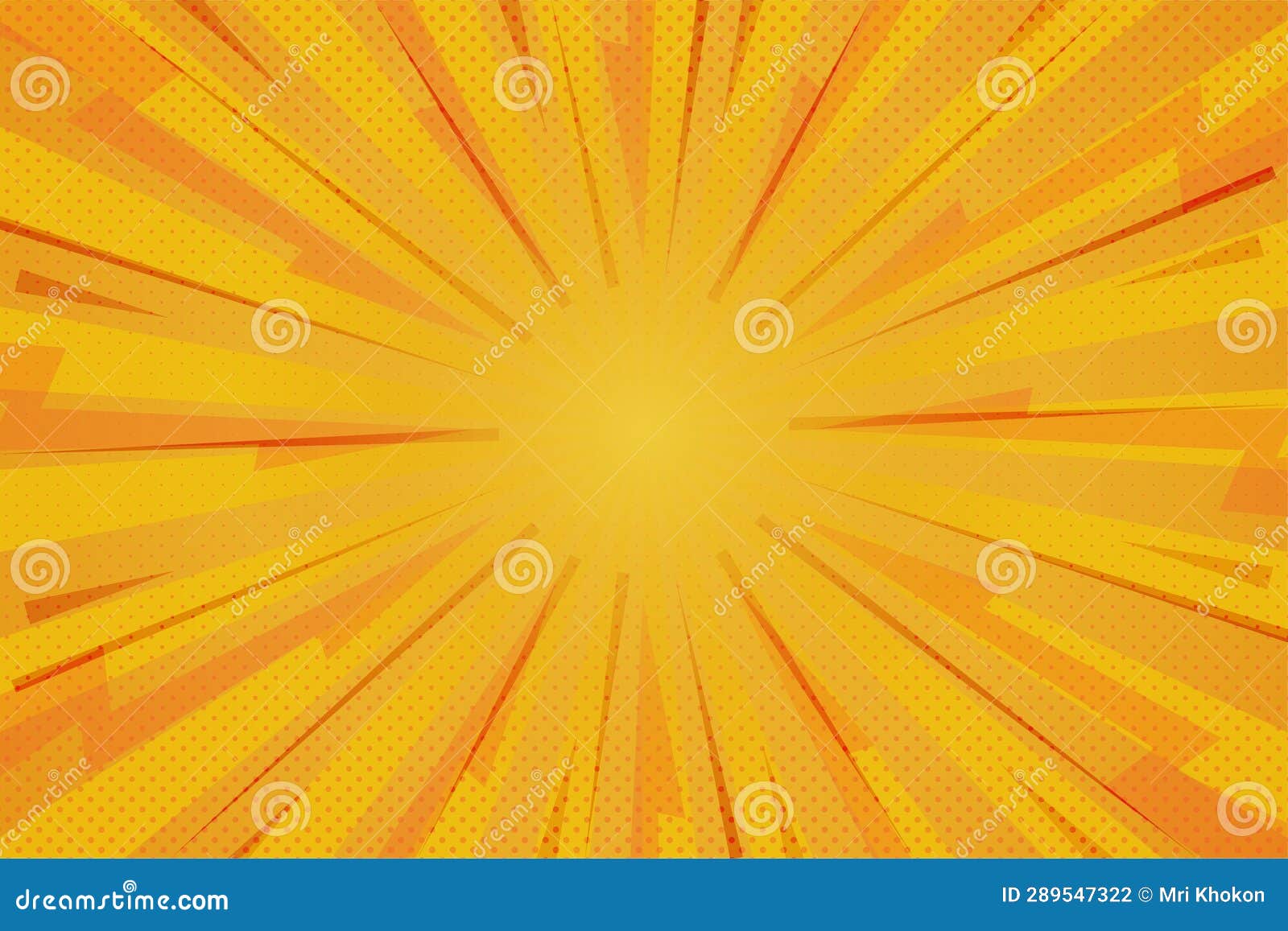 Vector Illustrated Cartoon Comic Halftone Fun Background. Stock Vector ...