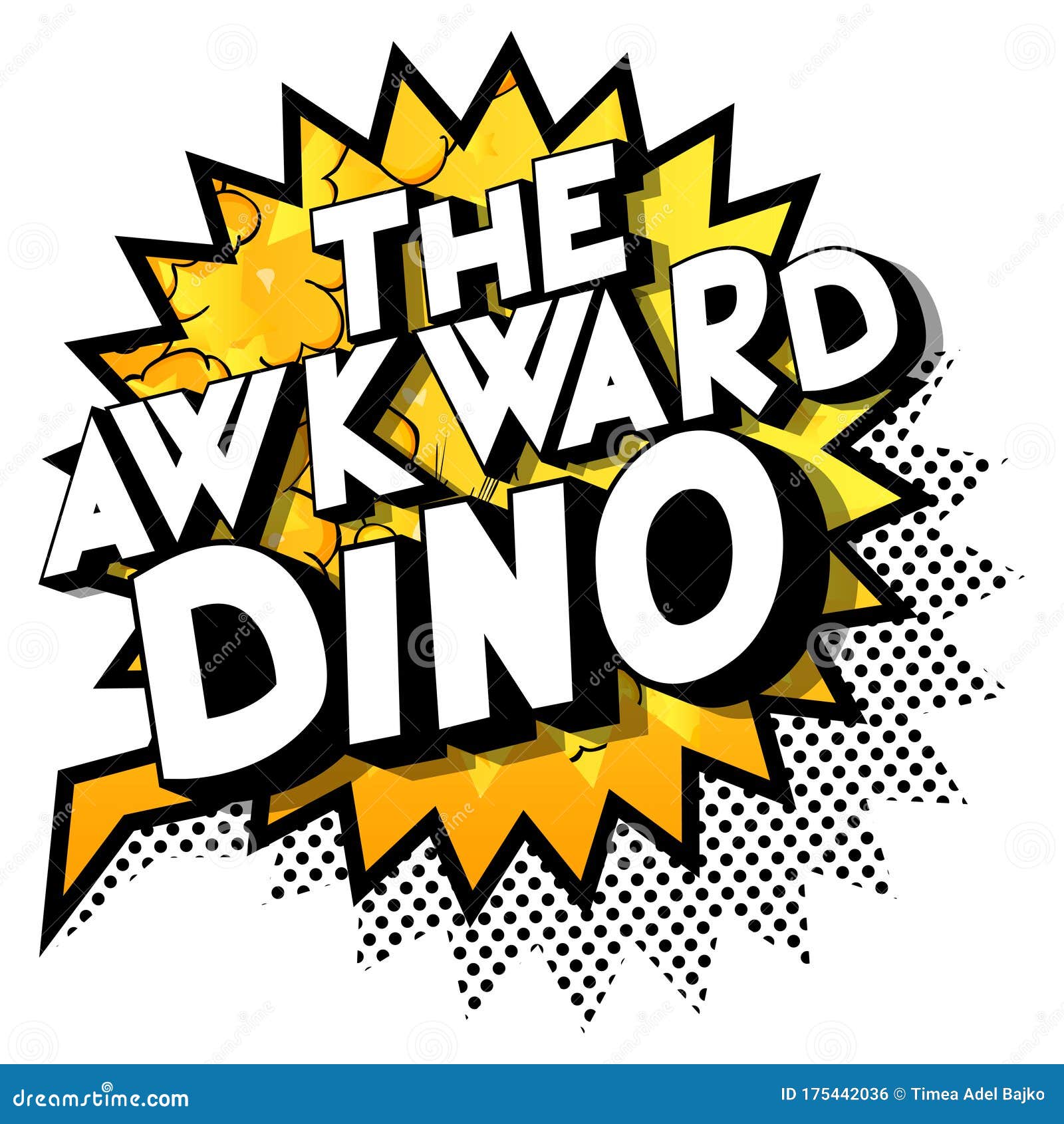 Cartoon Awkward Master Looks At The Swollen Red Finger, Which He Hit ...