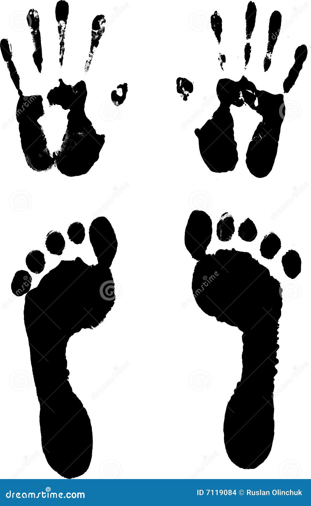 Vector Illustratie Van Spoor/voetstap Vector Illustratie - Illustration ...