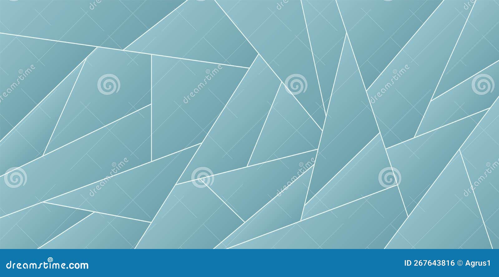 Vector Illustration of Abstract Background with Blue Lines and ...
