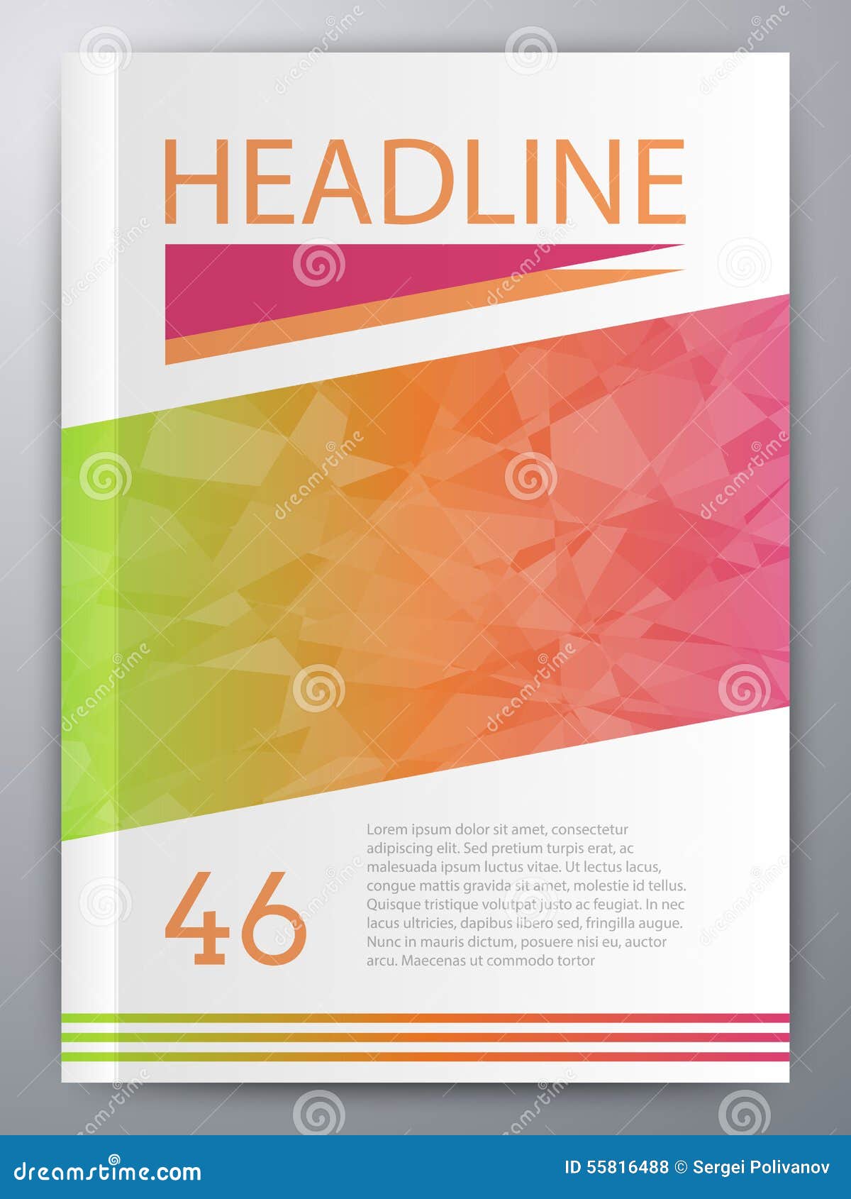 Vector Illustration Abstract Background Stock Vector - Illustration of ...