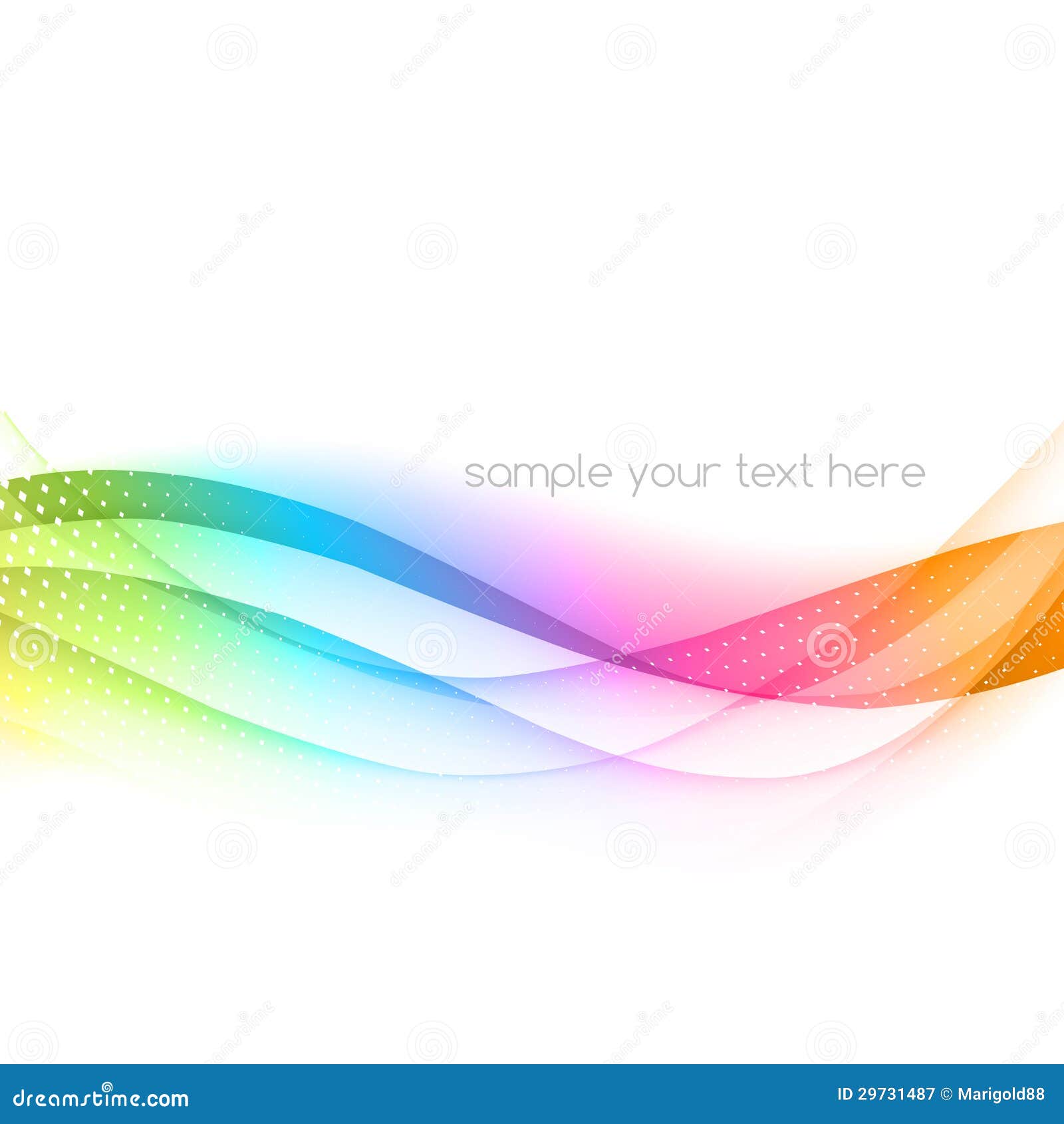 Abstract color banner stock vector. Illustration of composition - 29731487
