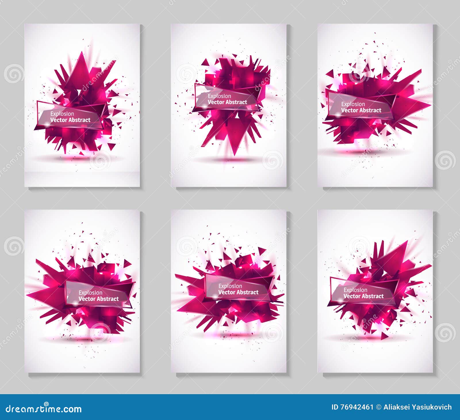 Vector Illustration of an Abstract Explosion. Stock Vector ...