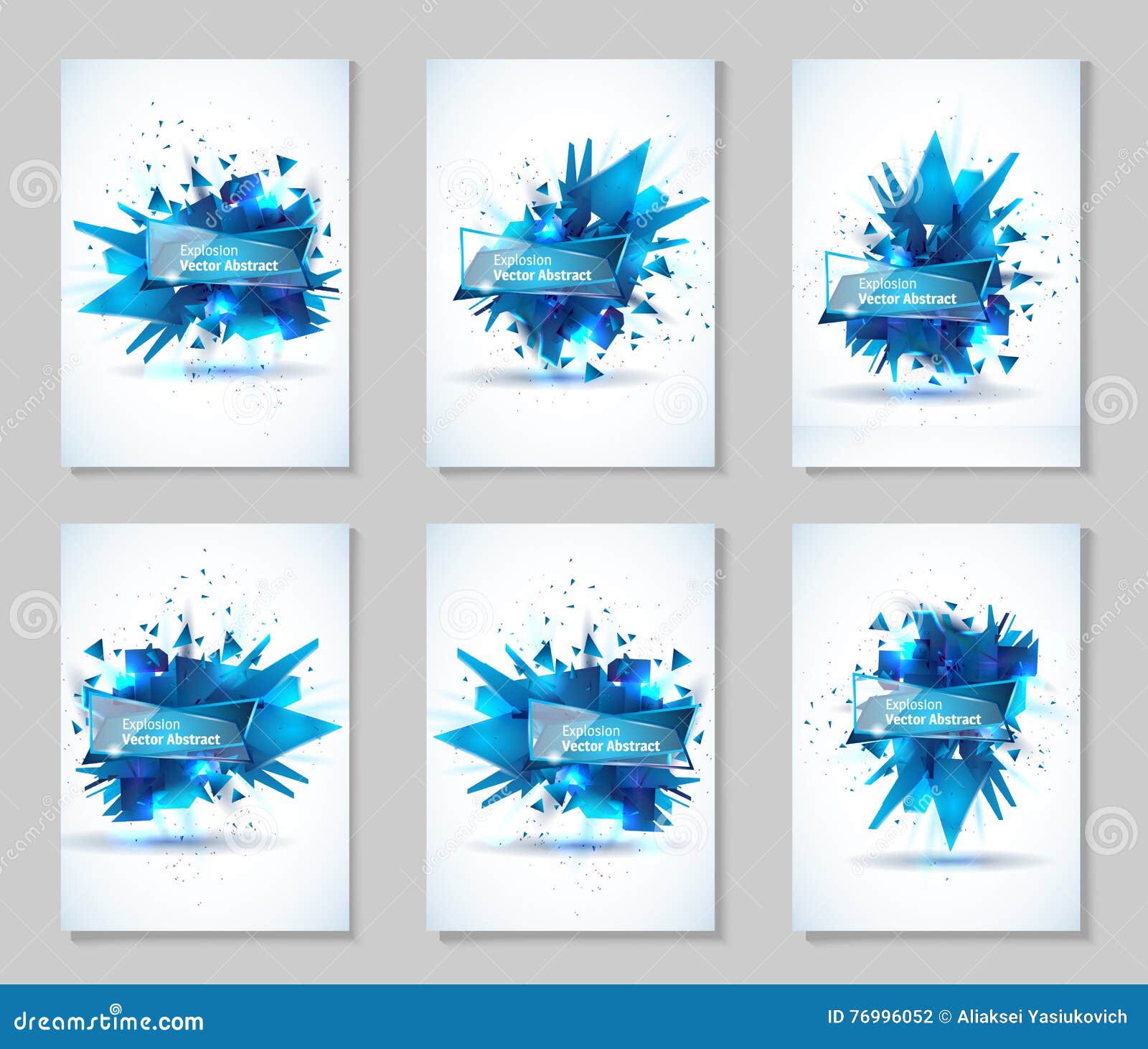 Vector Illustration of an Abstract Explosion. Stock Vector ...