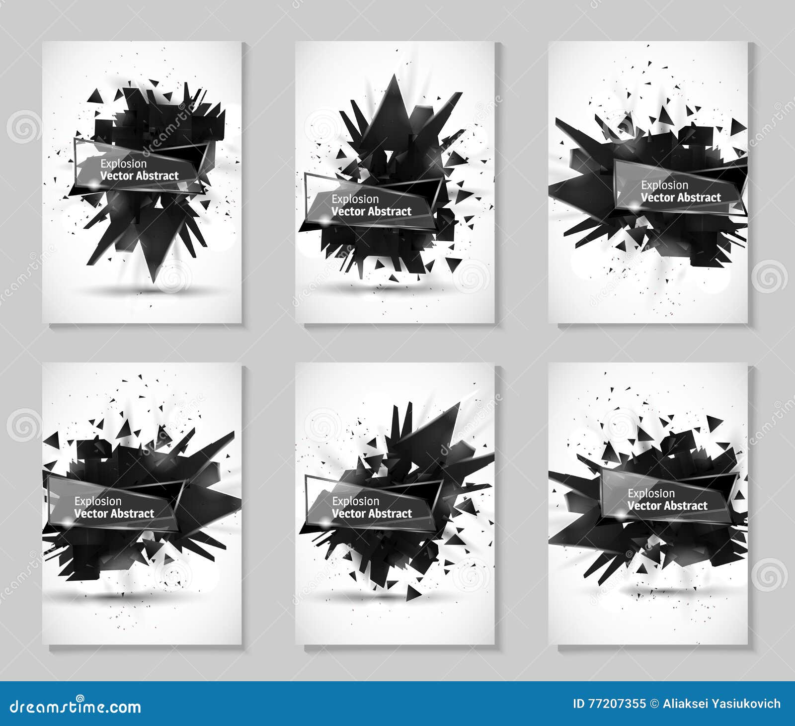 Vector Illustration of an Abstract Explosion. Stock Vector ...