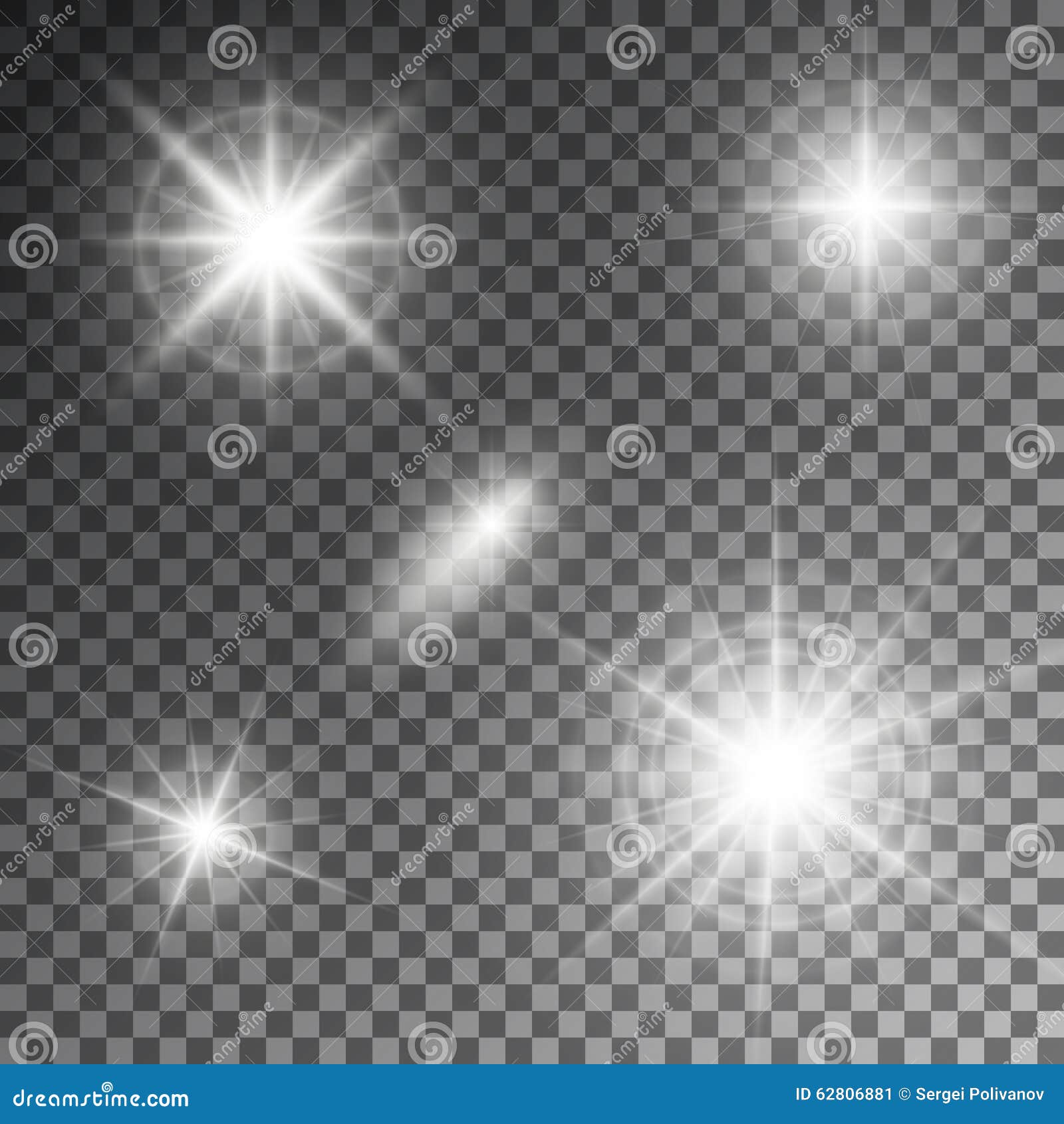 Vector Illustration of Abstract Flare Light Rays Stock Vector ...