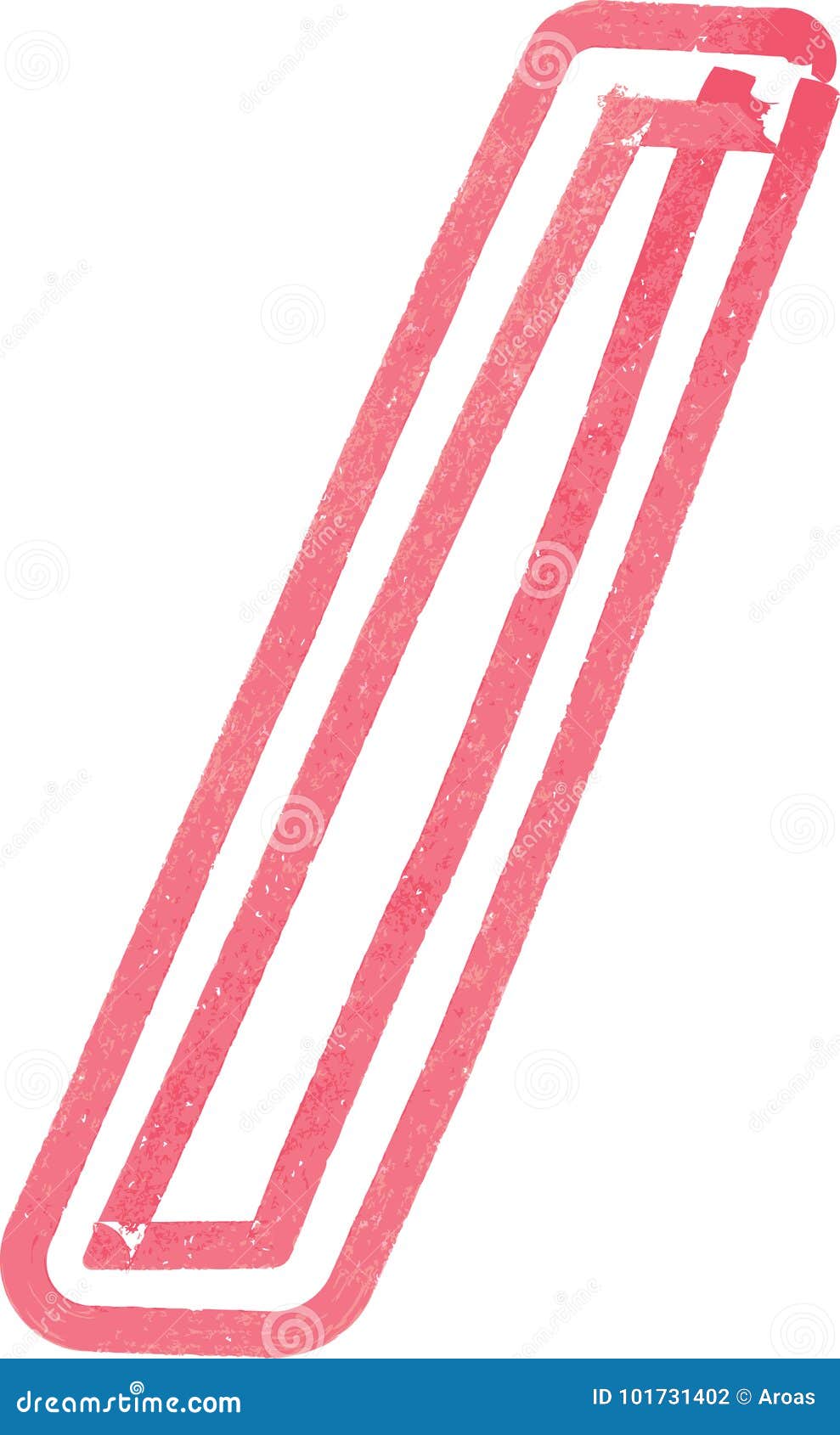 Abstract Division Symbol Made with Red Marker Stock Vector ...