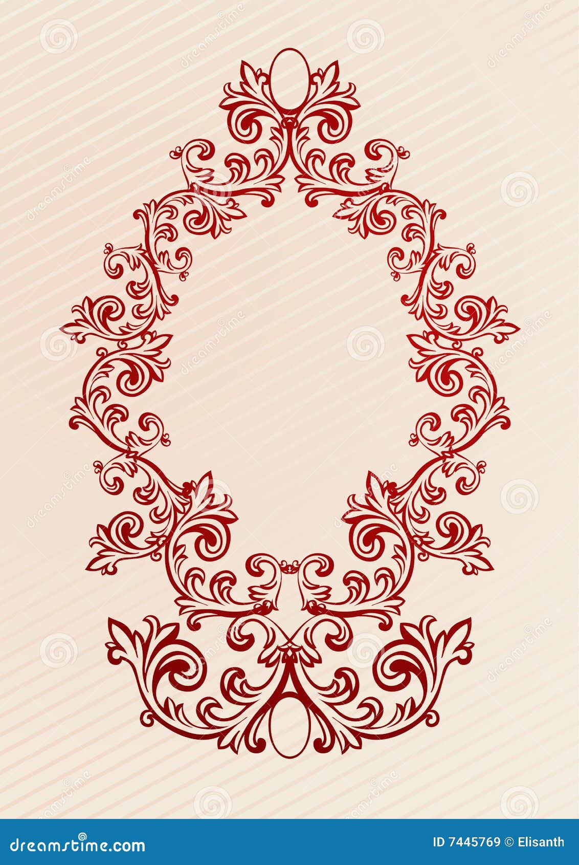 Vector Illustration of Abstract Frame Stock Vector - Illustration of ...