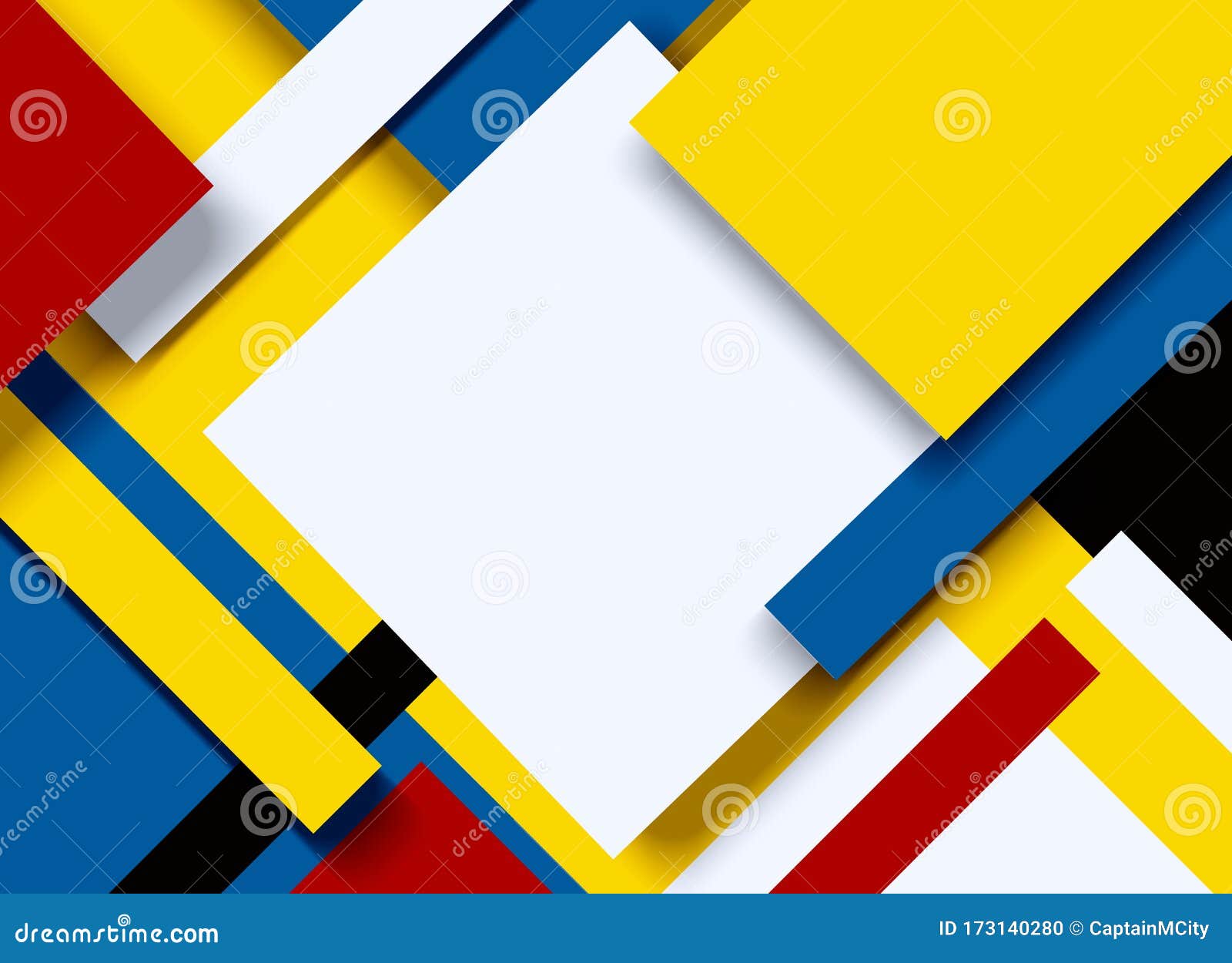 Abstract Geometric Multi-layered Background Stock Vector - Illustration ...